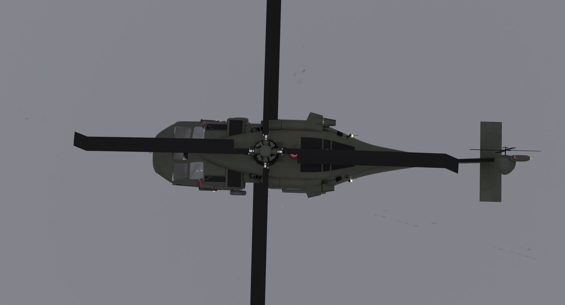 3D Black Hawk Helicopter with Full Interior - TurboSquid 2104444