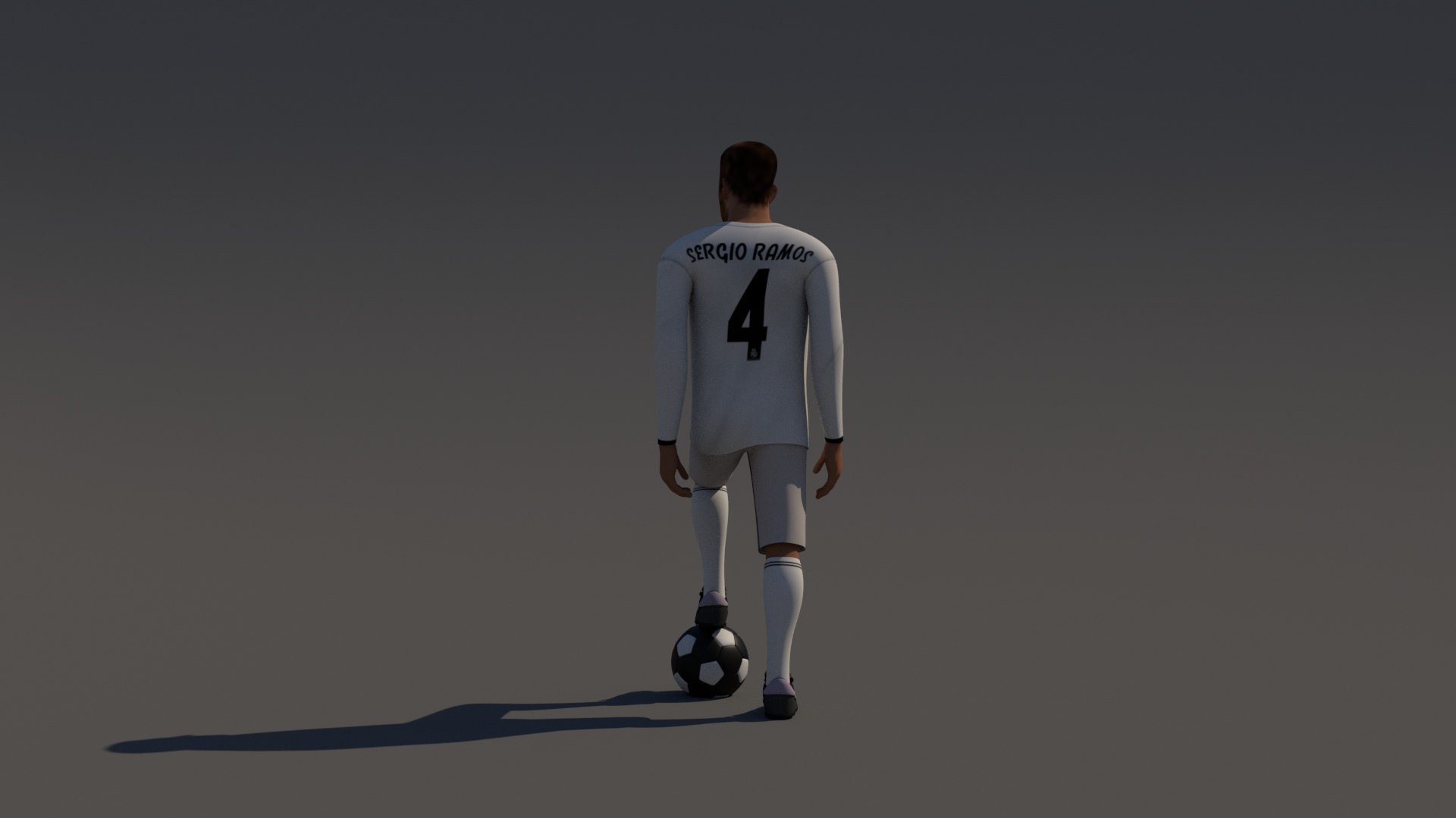 Real Sergio Ramos Modeled 3D Model - TurboSquid 1510507