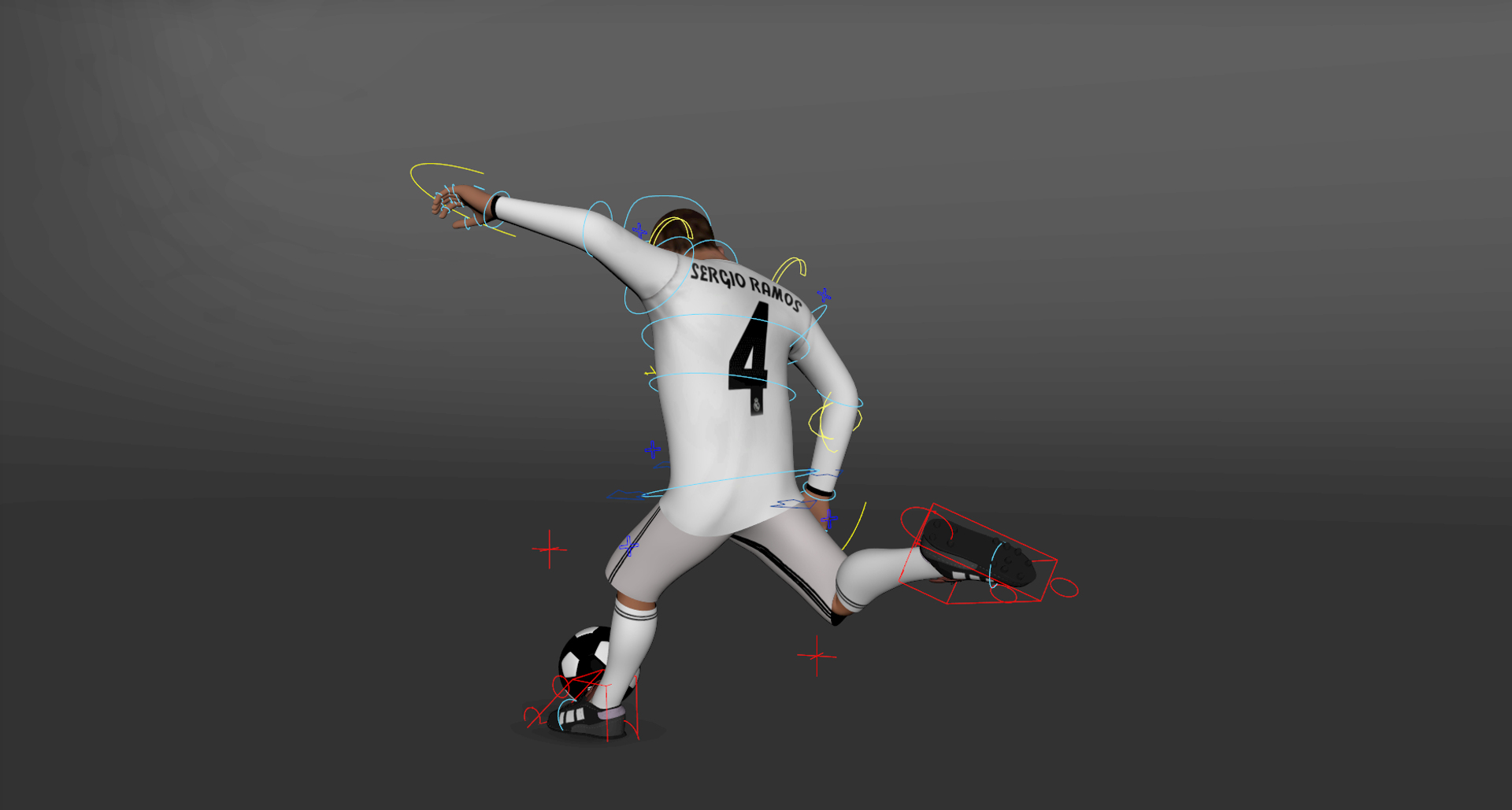 Real sergio ramos modeled 3D model - TurboSquid 1510507