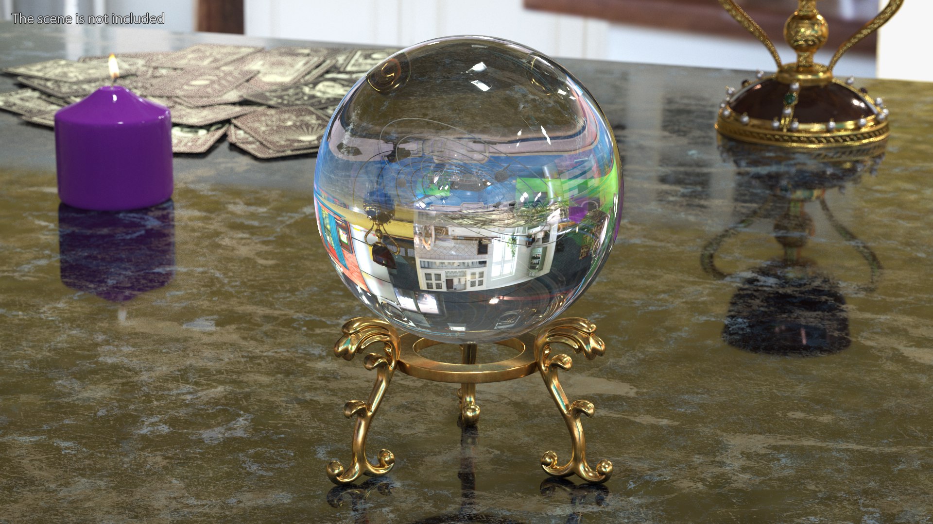 Solar System Crystal Ball 3D Model - TurboSquid 2021223