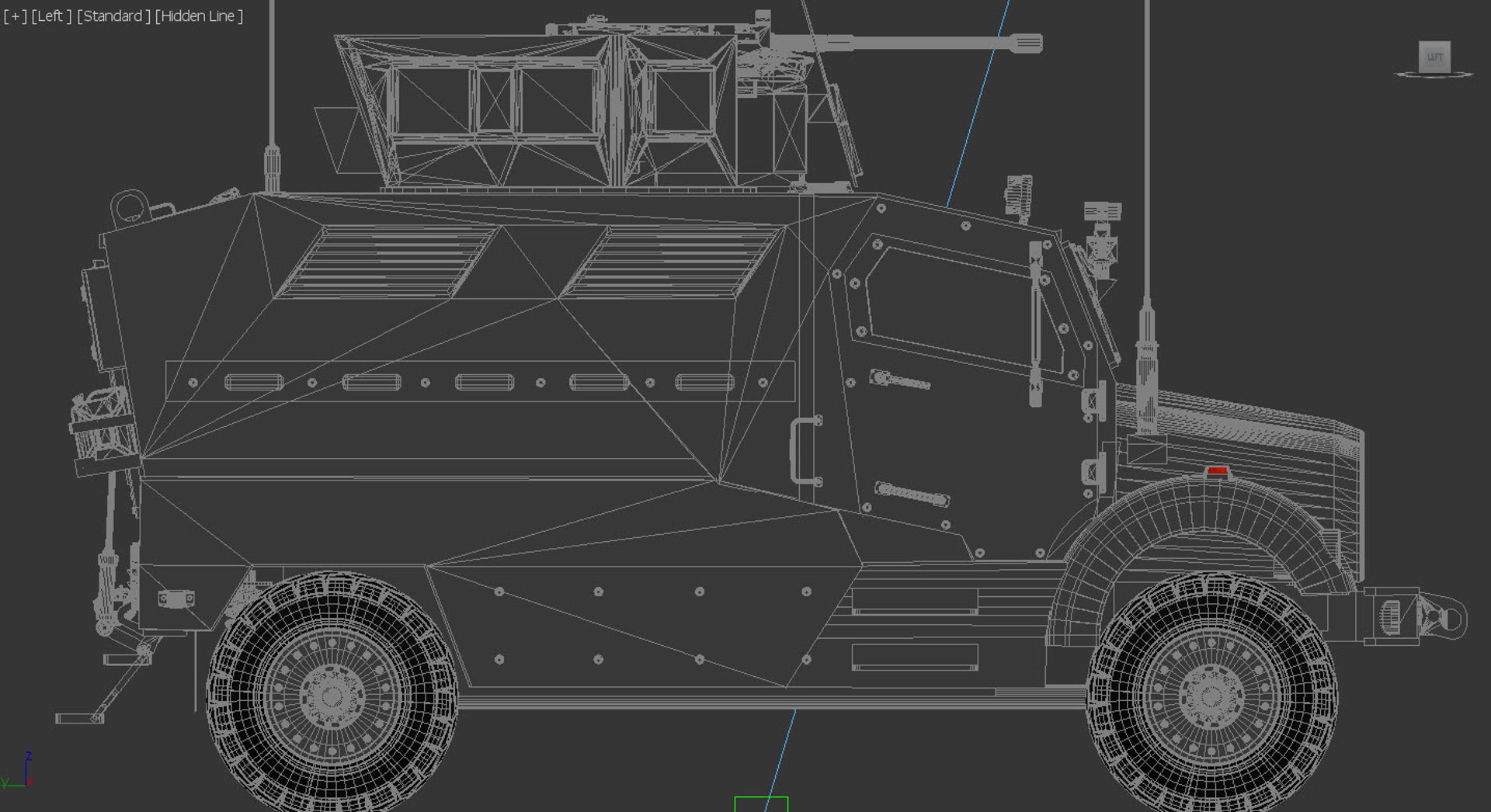 3D armored mrap vehicle v4 - TurboSquid 1610140