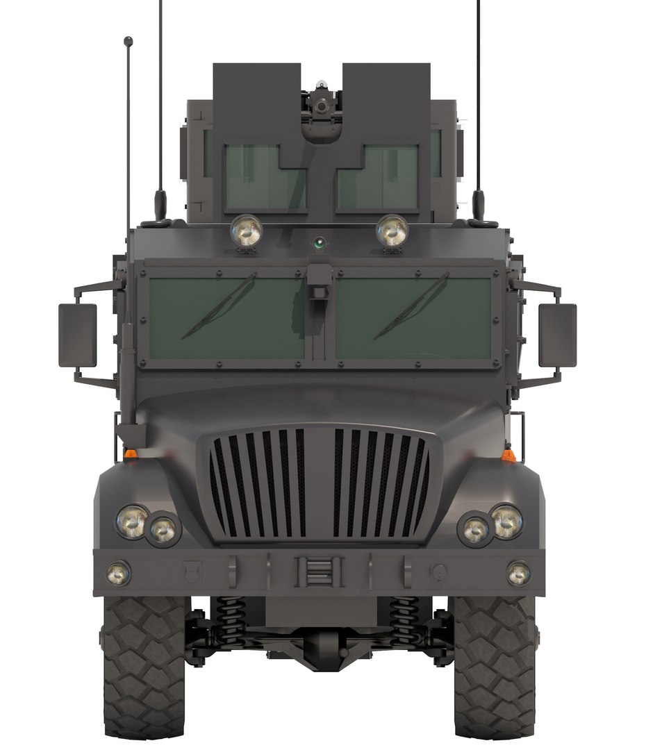 3D armored mrap vehicle v4 - TurboSquid 1610140