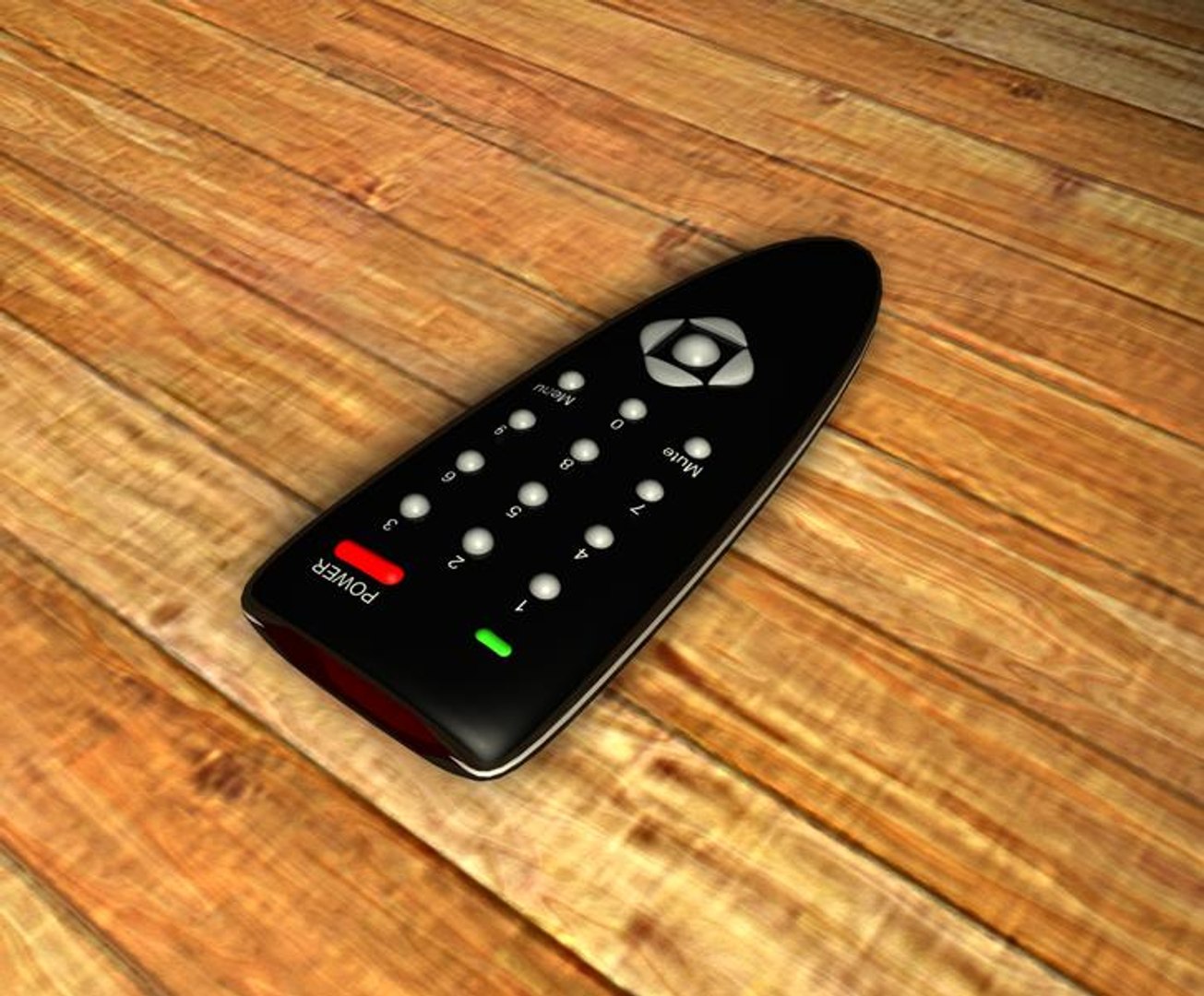 Free Remote Control 3d Model