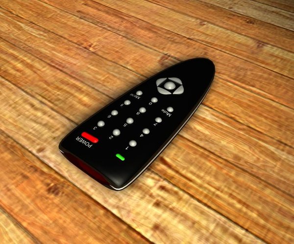 modelo 3d Control remoto de TV gratis - TurboSquid 532766