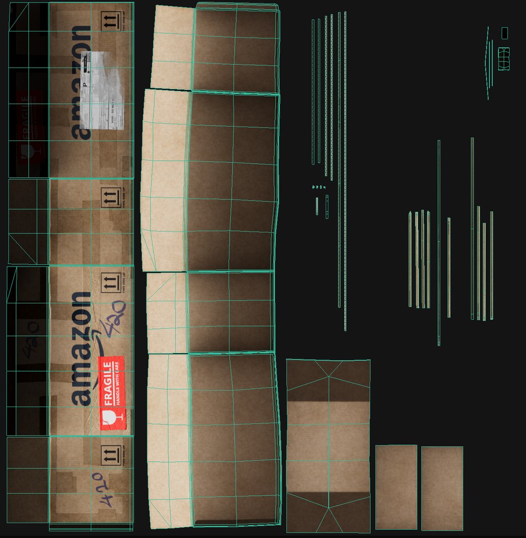 CardboardBox 3D Model - TurboSquid 2385827