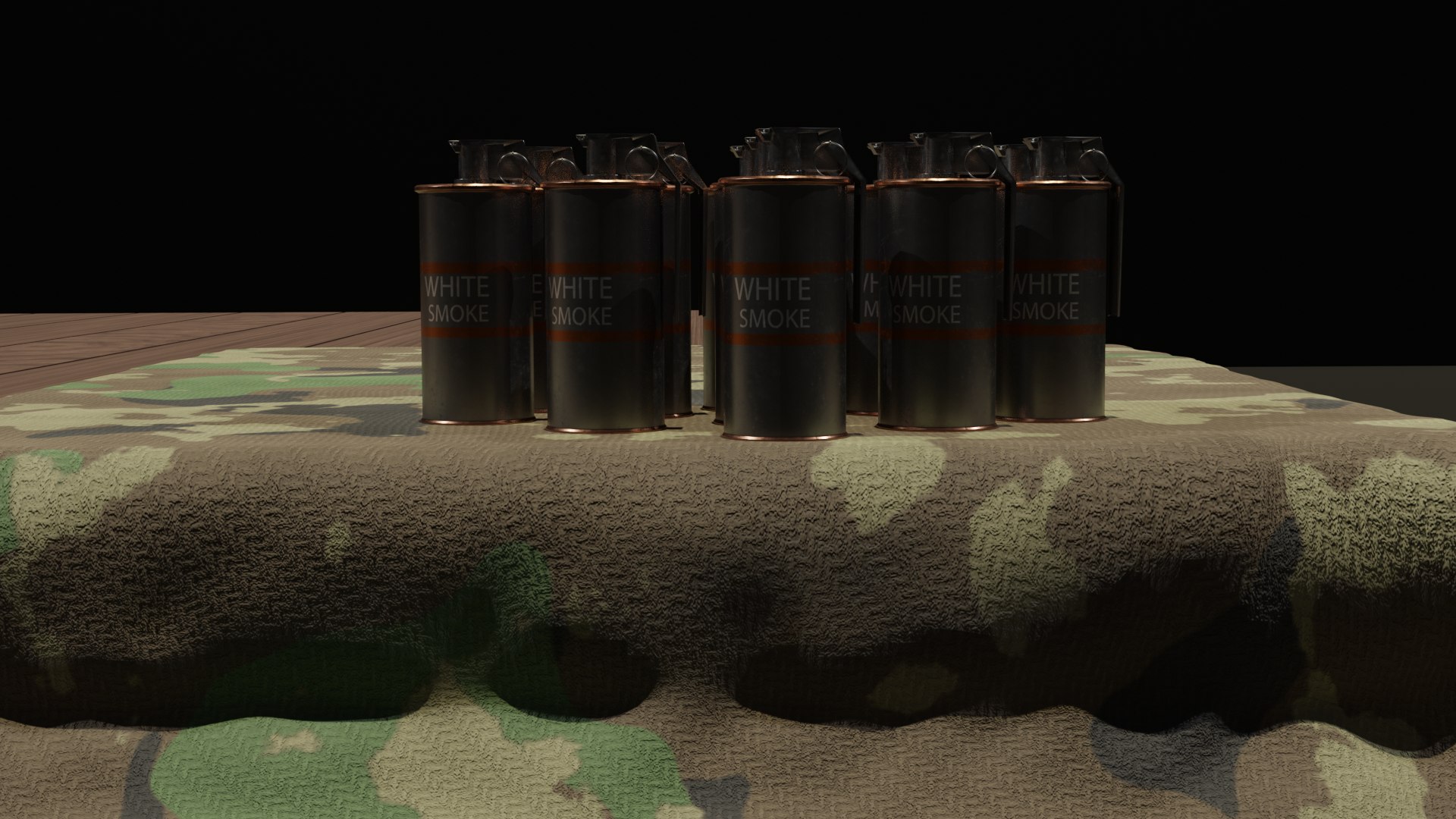 Smoke Grenade 3D Model - TurboSquid 1531845