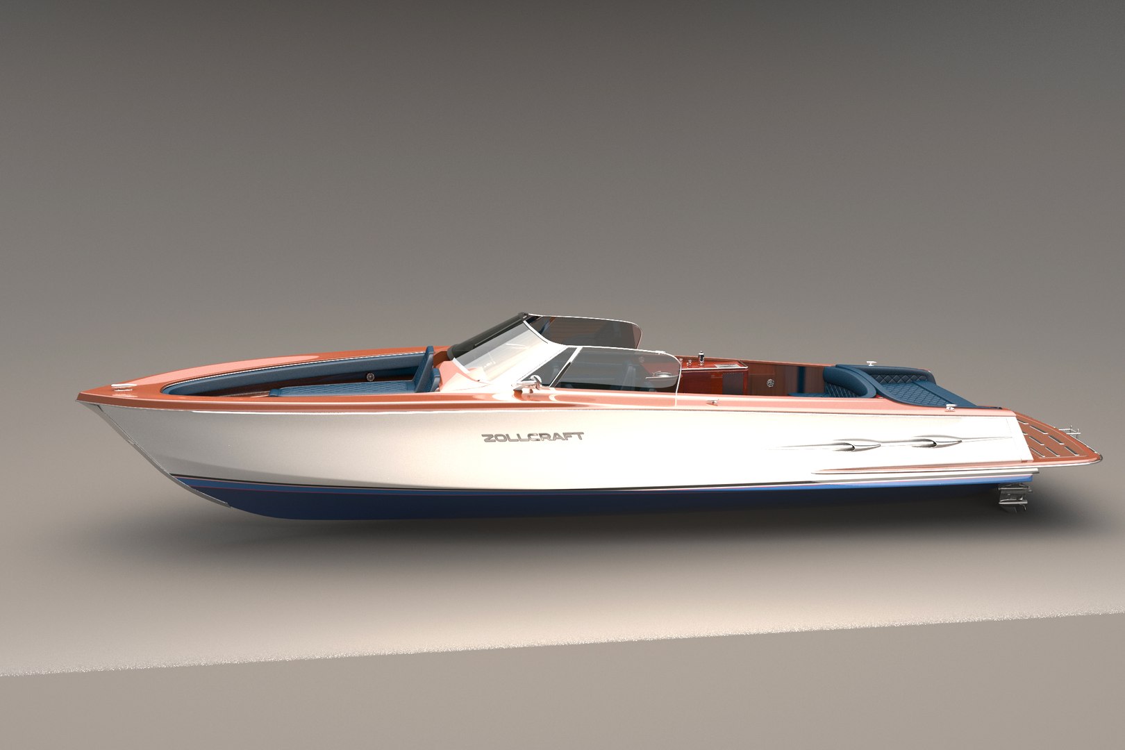 Yacht Retro 3D Model - TurboSquid 1666461