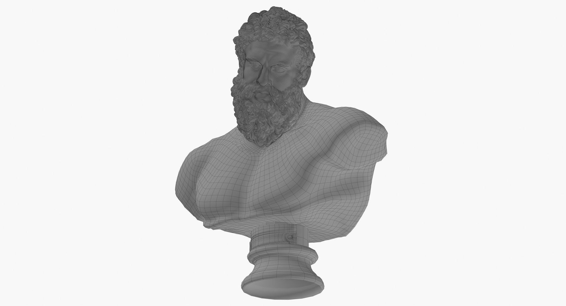 Bust hercules 3D - TurboSquid 1301064