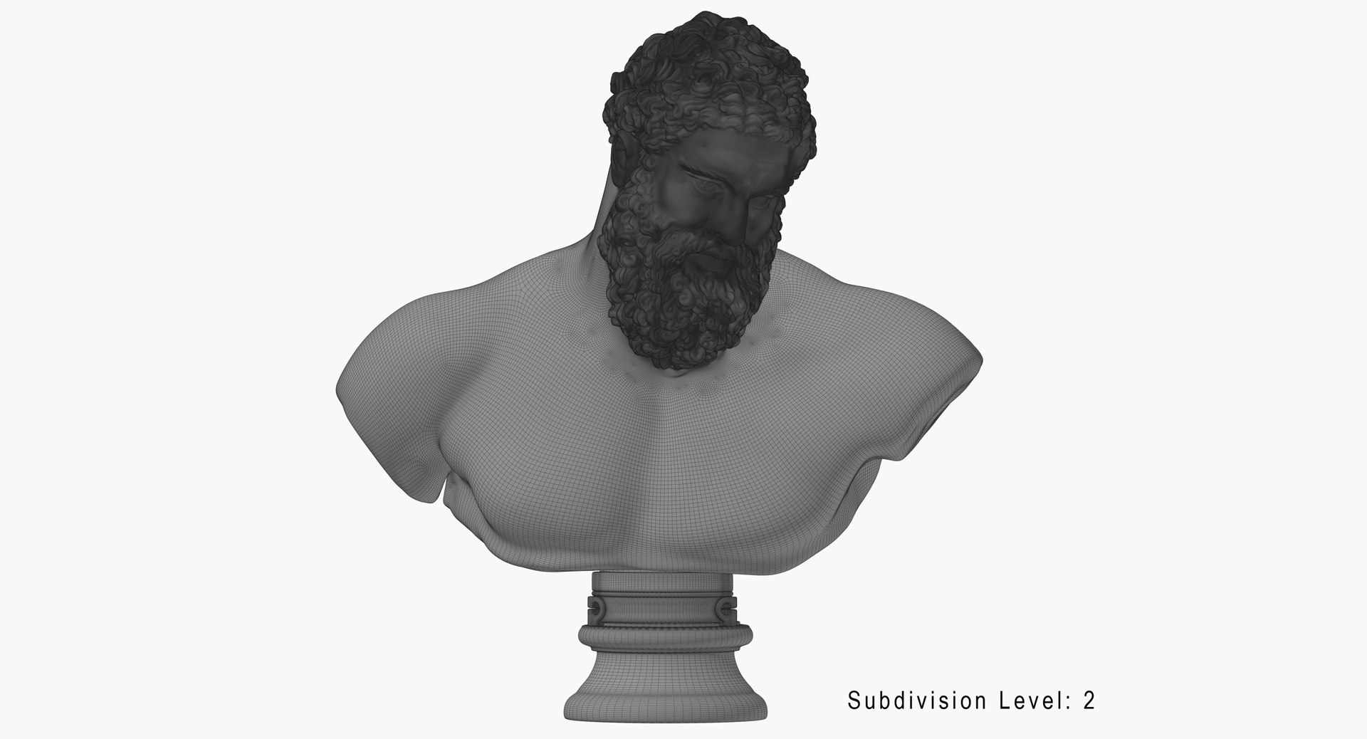 Bust hercules 3D - TurboSquid 1301064