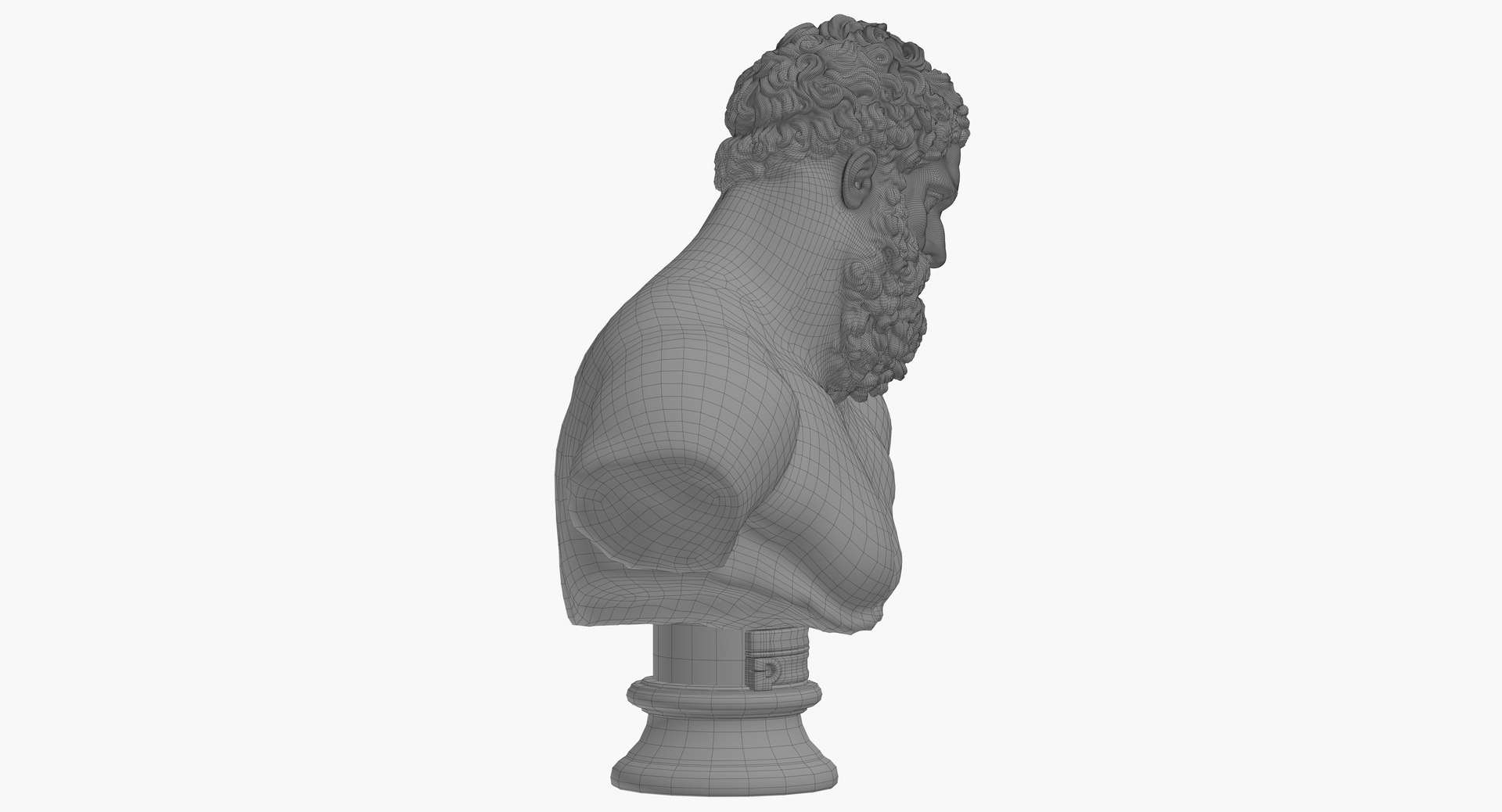 Bust hercules 3D - TurboSquid 1301064