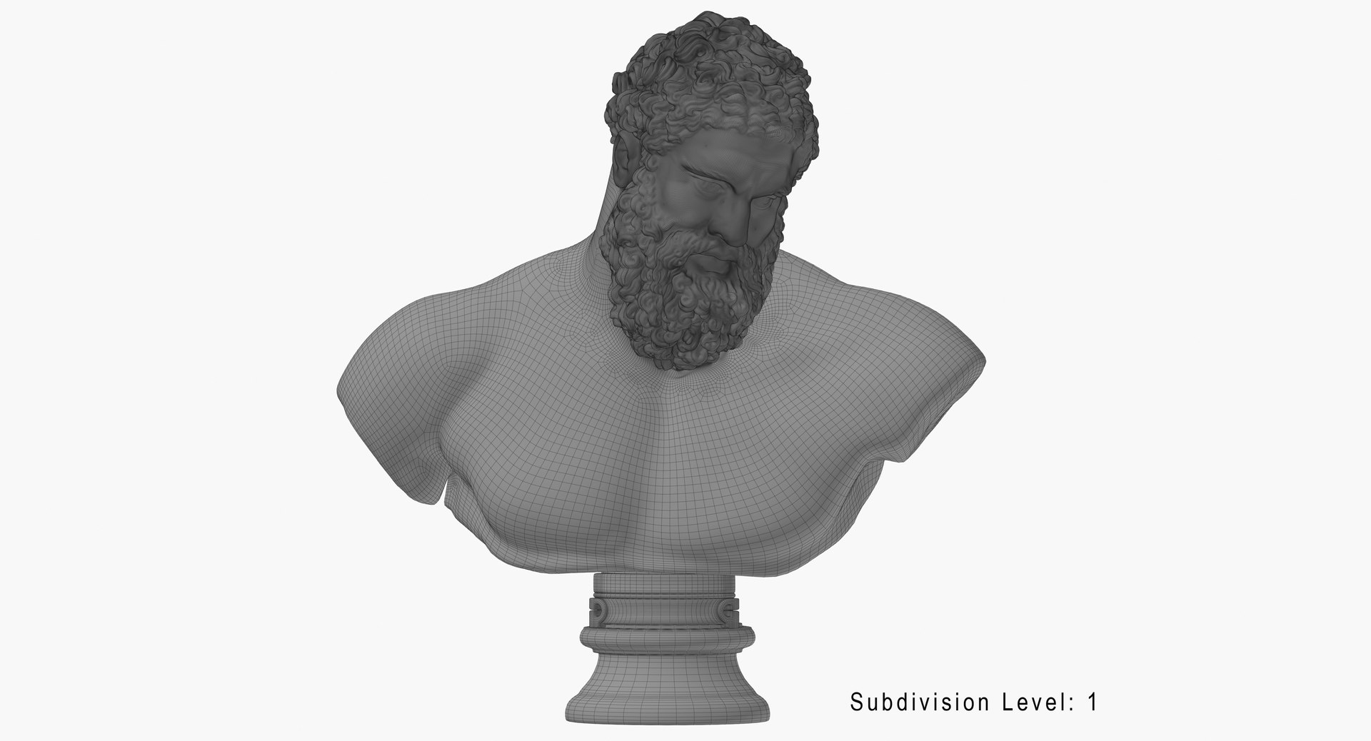 Bust hercules 3D - TurboSquid 1301064