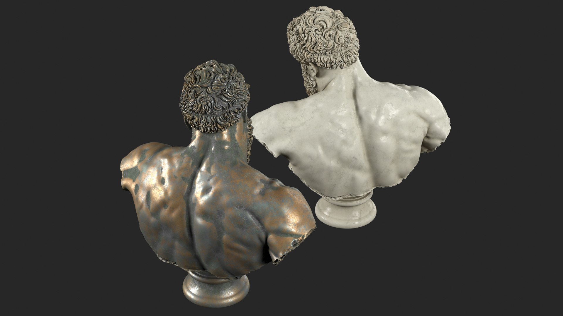 Bust hercules 3D - TurboSquid 1301064
