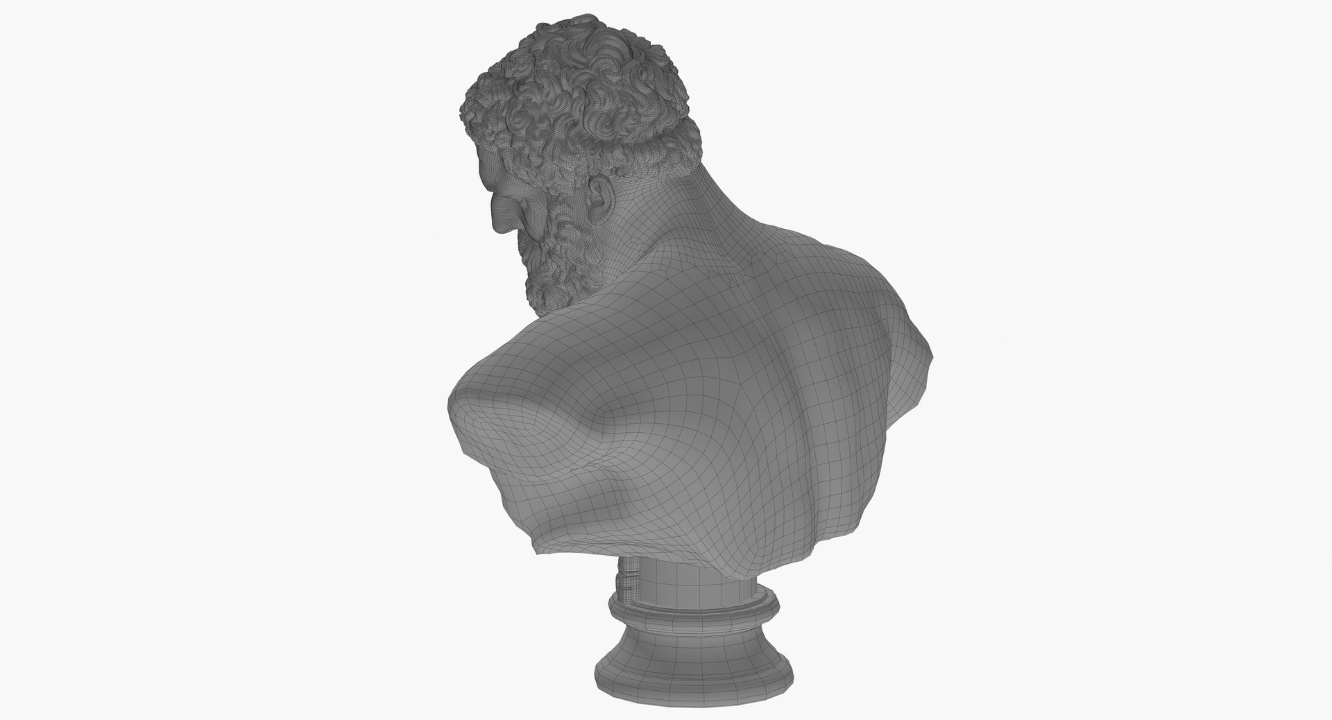 Bust hercules 3D - TurboSquid 1301064