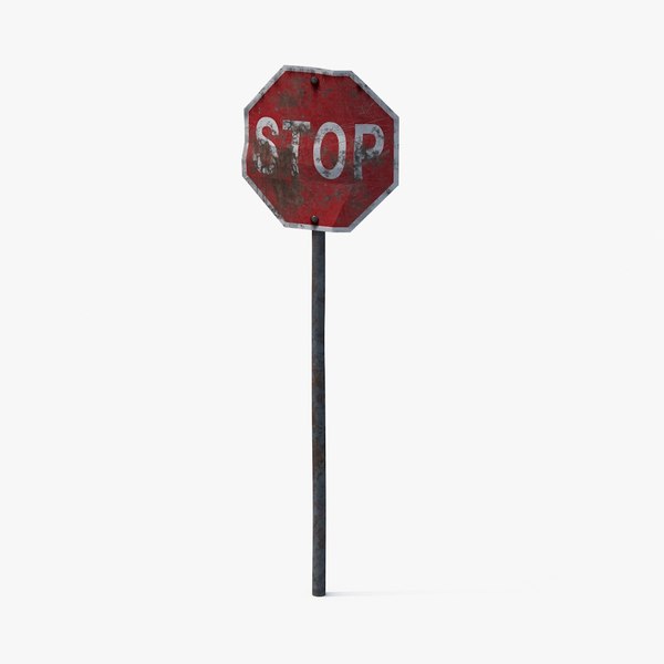 Stop Sign 3D Models for Download | TurboSquid