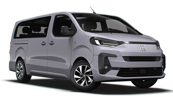 modelo 3d Fiat E-Ulysse L3 2024 - TurboSquid 2204419