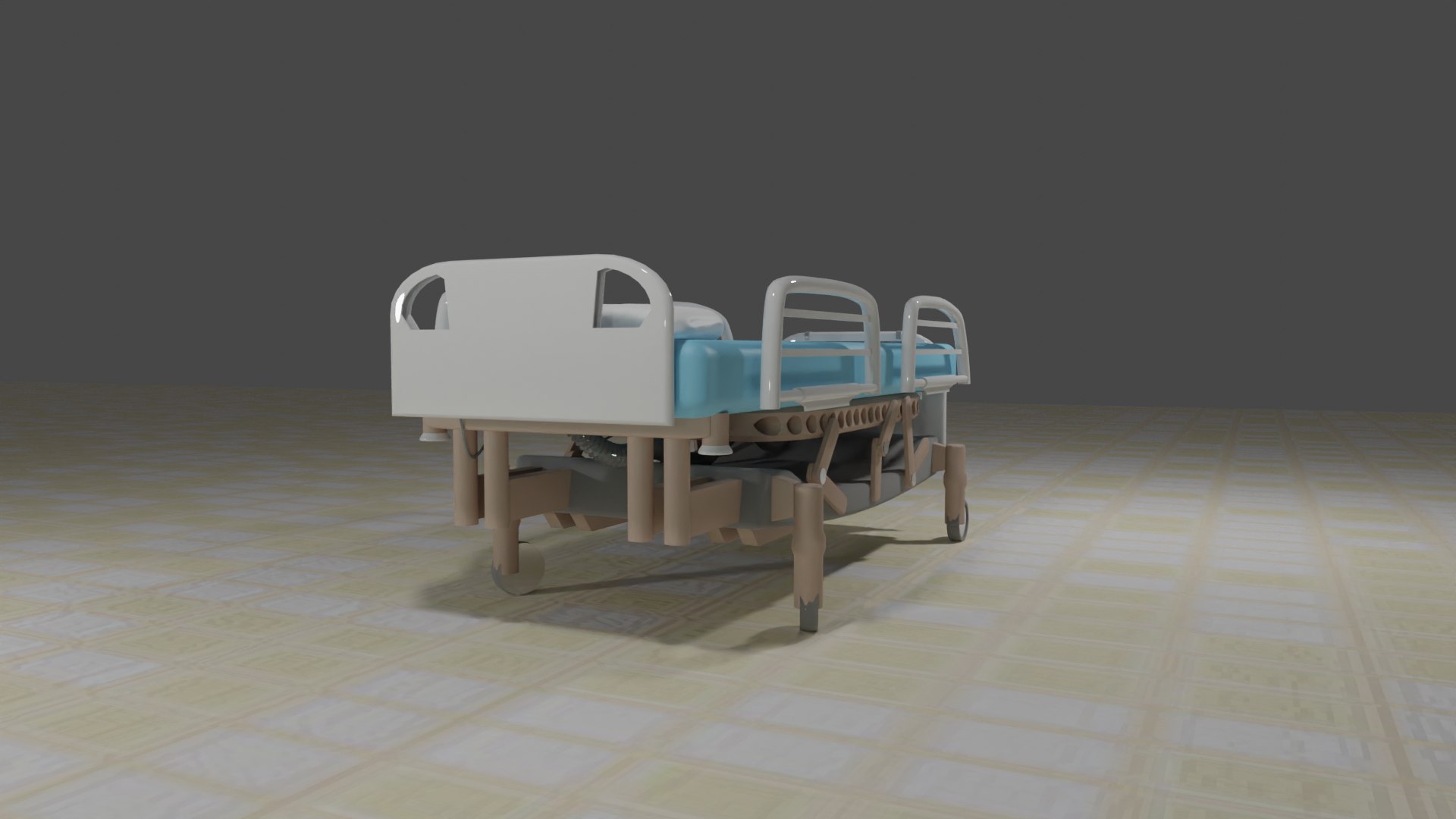 3D Hospital Bed - TurboSquid 1974151