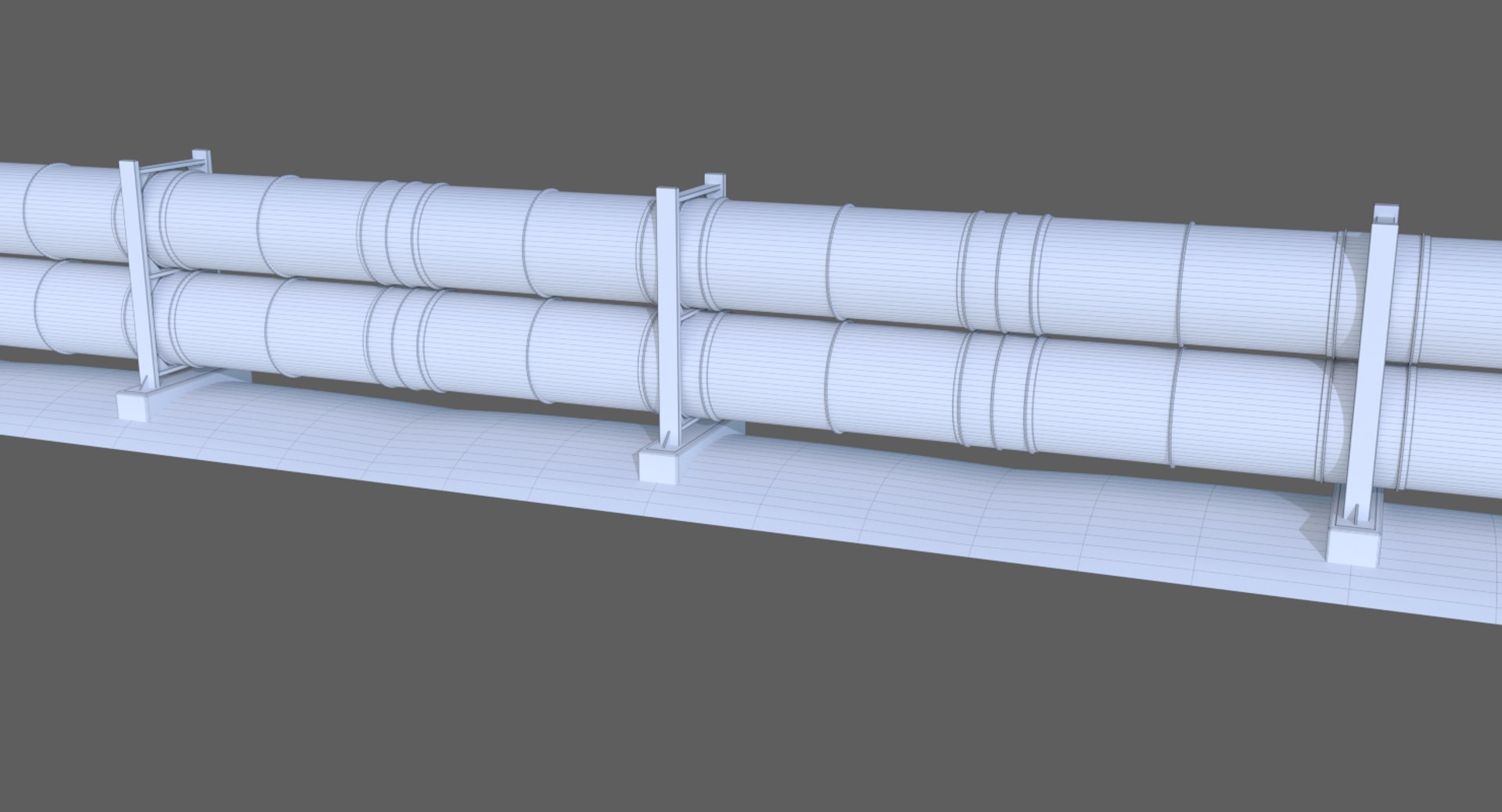 Oil natural gas pipeline 3D model - TurboSquid 1162917