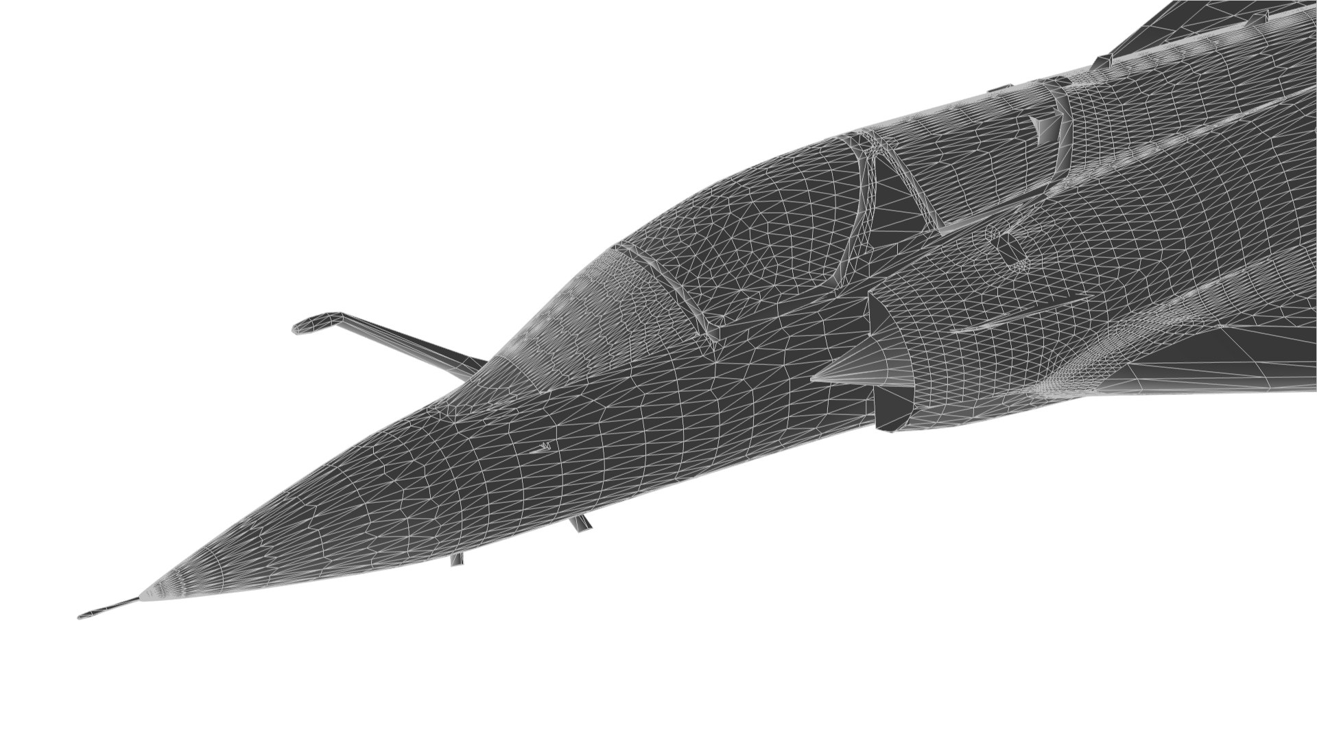 3D model Mirage 2000D - TurboSquid 1988221