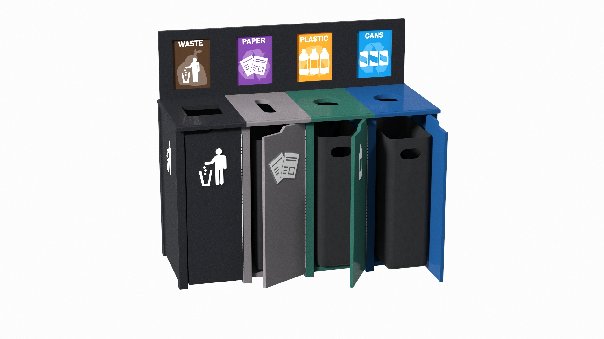 Sorting For Recycling Stations