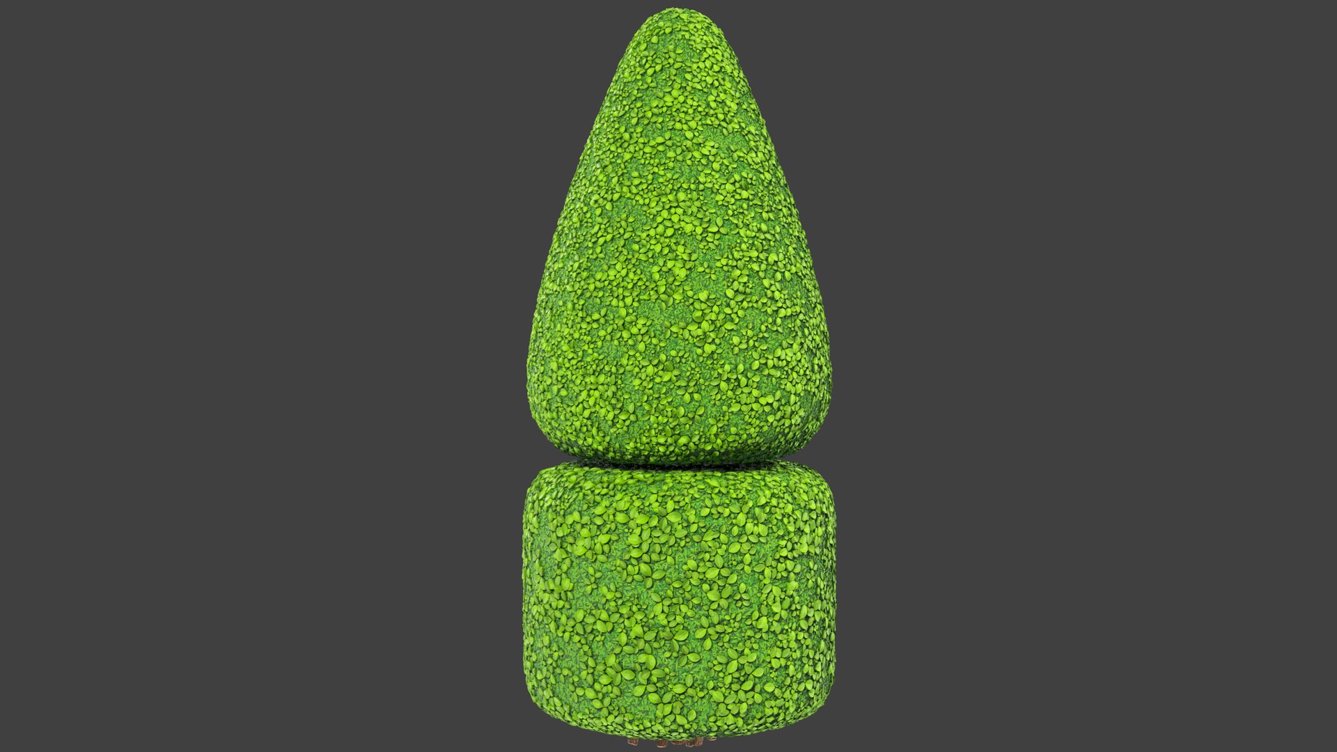 Stylized Cone Bush V2 3D model - TurboSquid 2096810