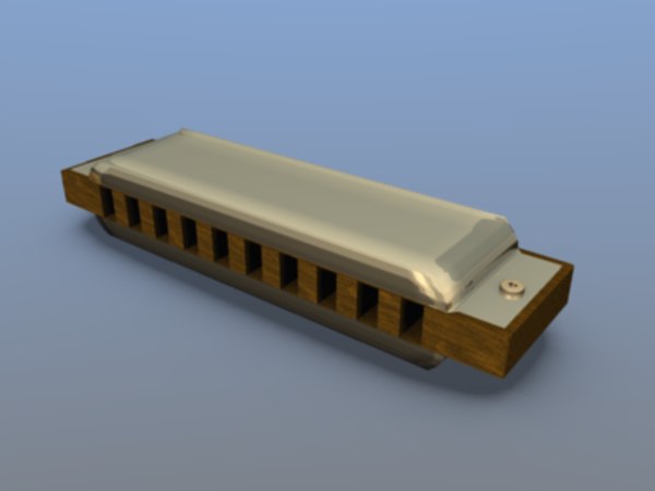 Harmonica 3D Models for Download | TurboSquid