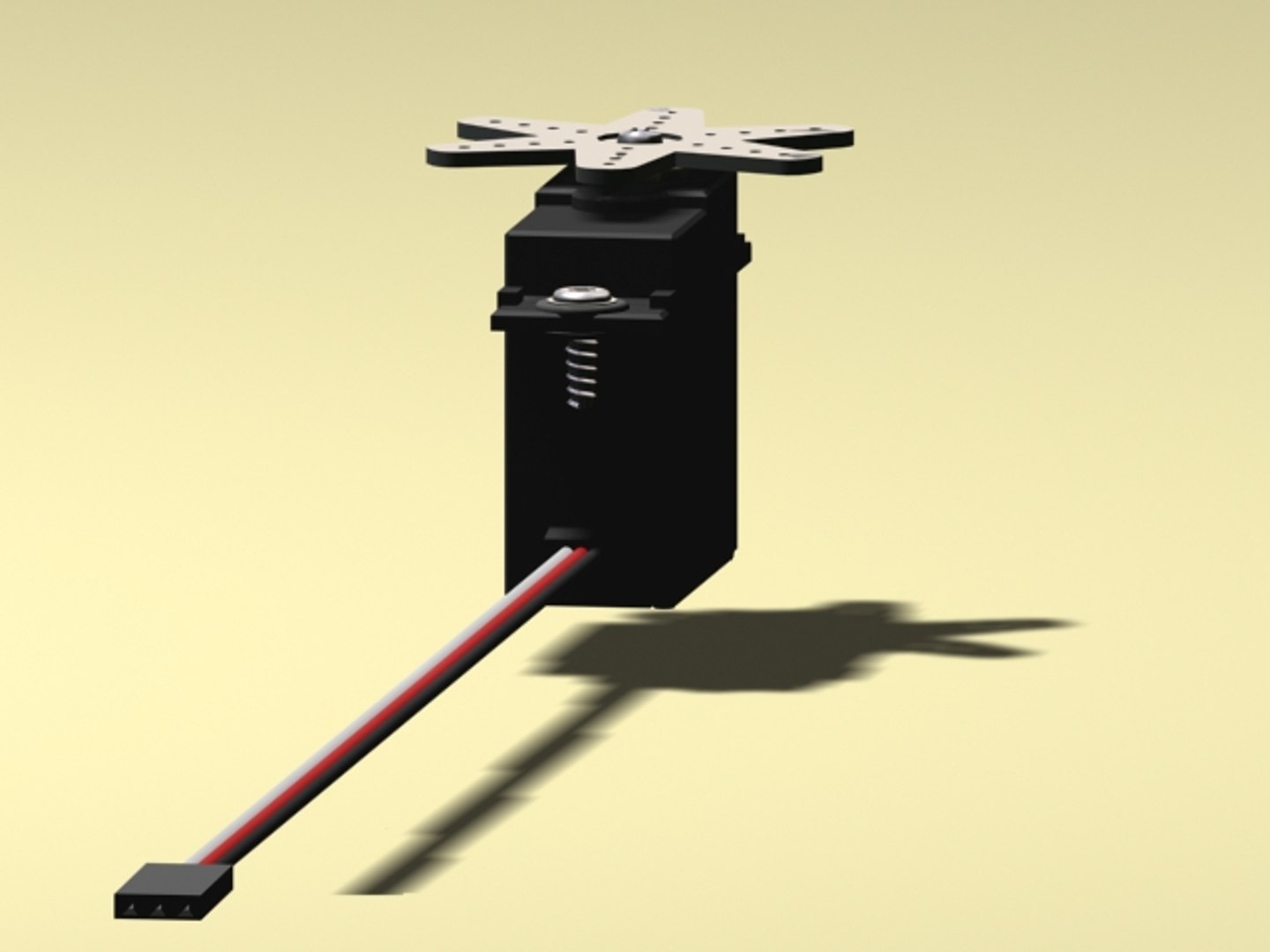 Remote Control Micro Servo 3d Model