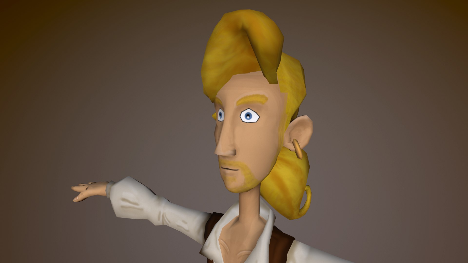 Guybrush Threepwood 3D Model - TurboSquid 1564331