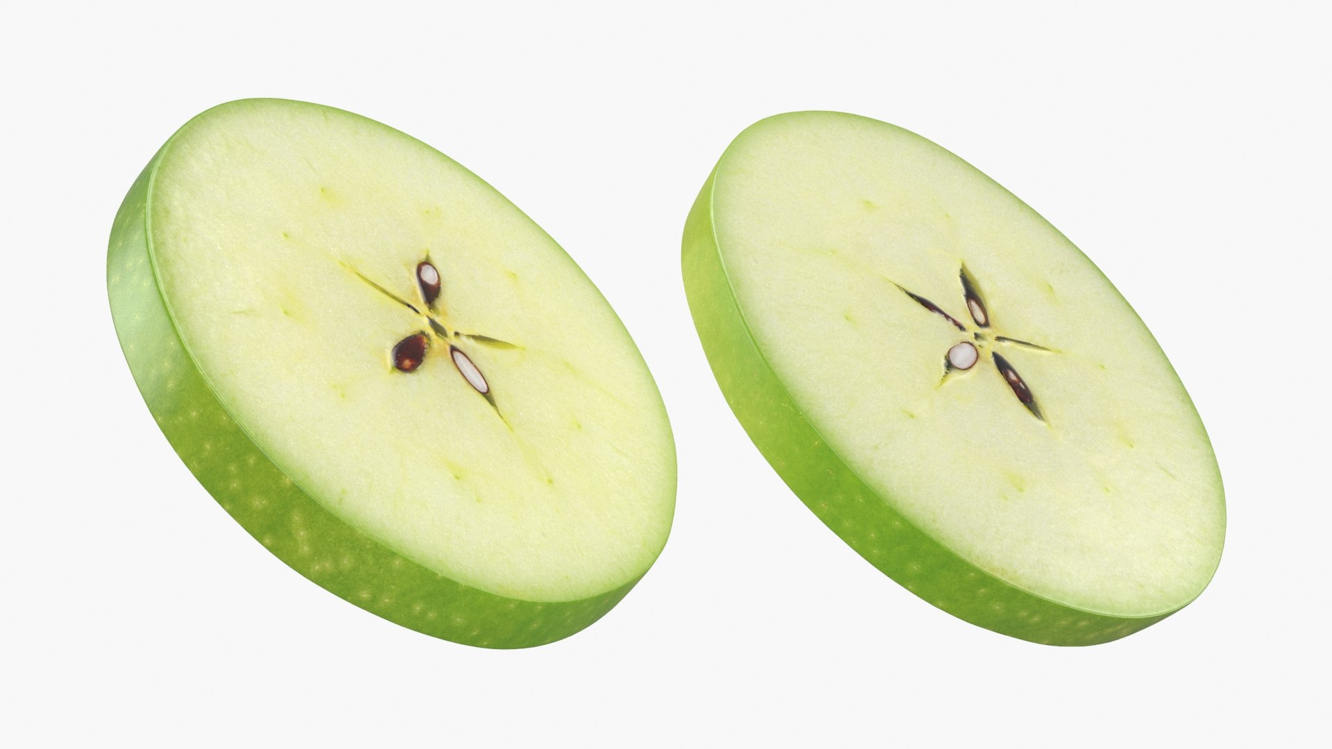 3D Model Green Apple Collection 2 - TurboSquid 2377845