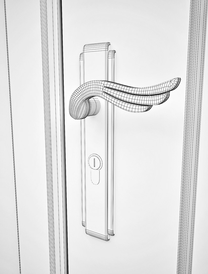 3d Door Model