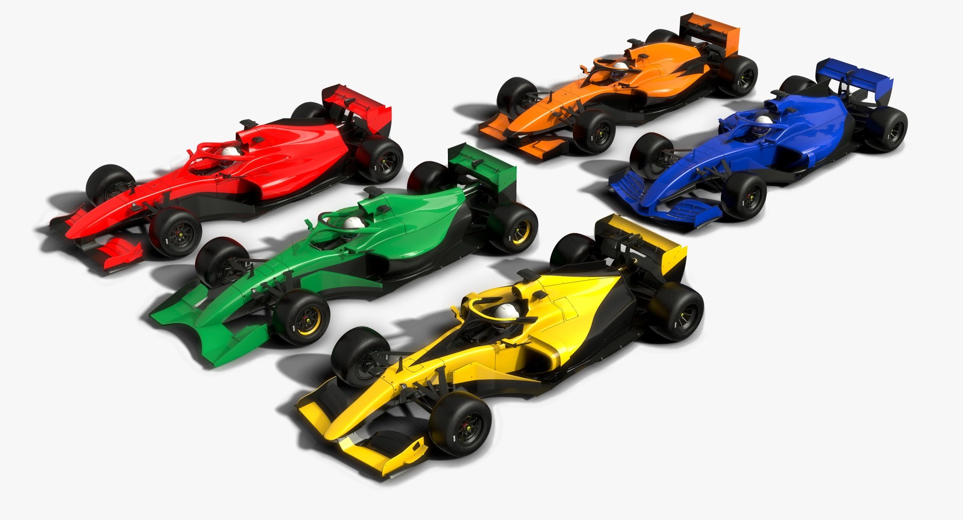 3D Generic Formula Race Cars Collection - TurboSquid 1812170