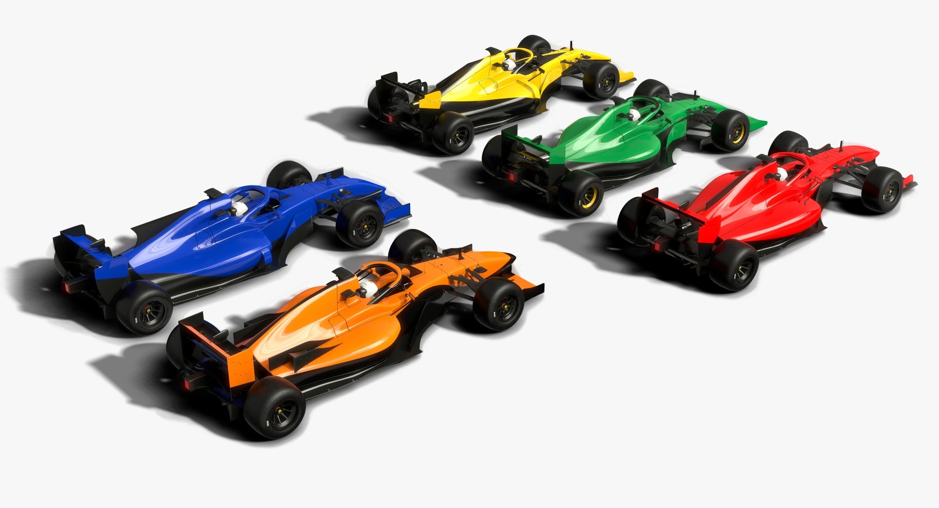3D Generic Formula Race Cars Collection - TurboSquid 1812170
