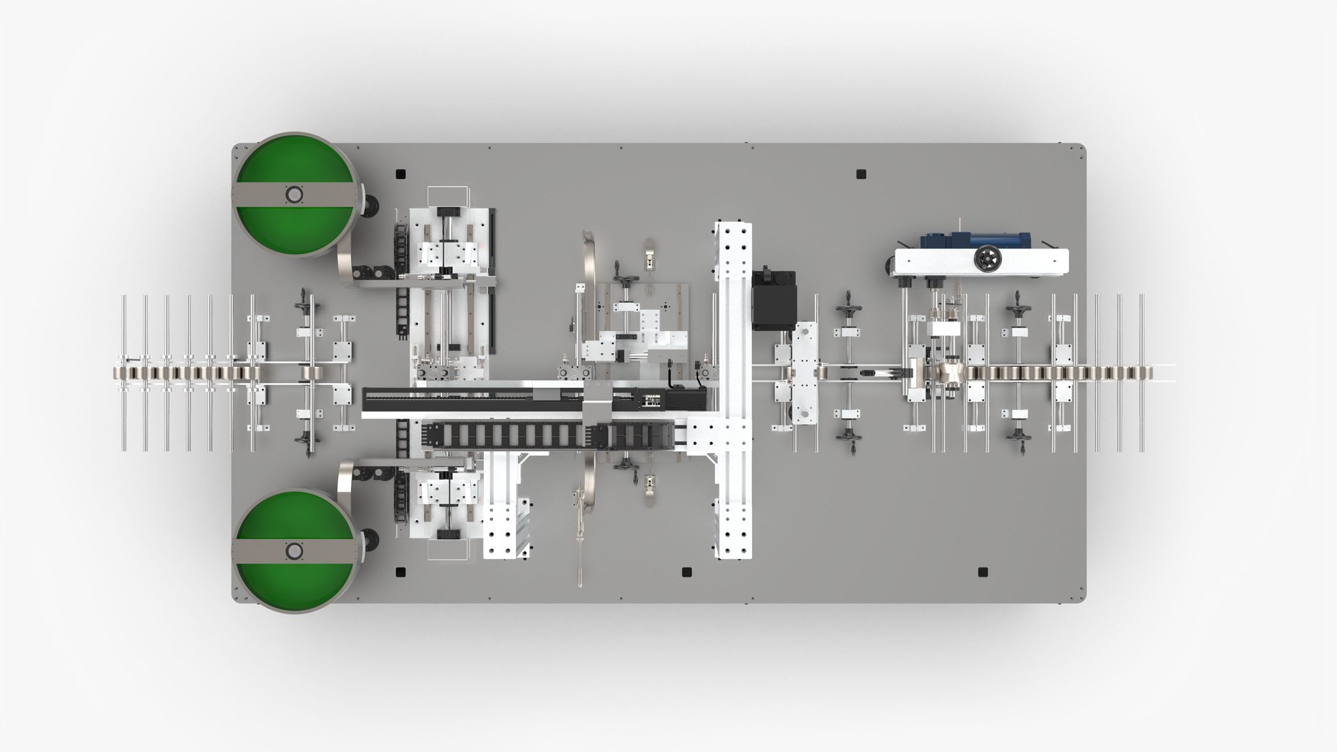 3D Automatic Air Duct Motor Double Bearing Rotor Assembly Machine ...