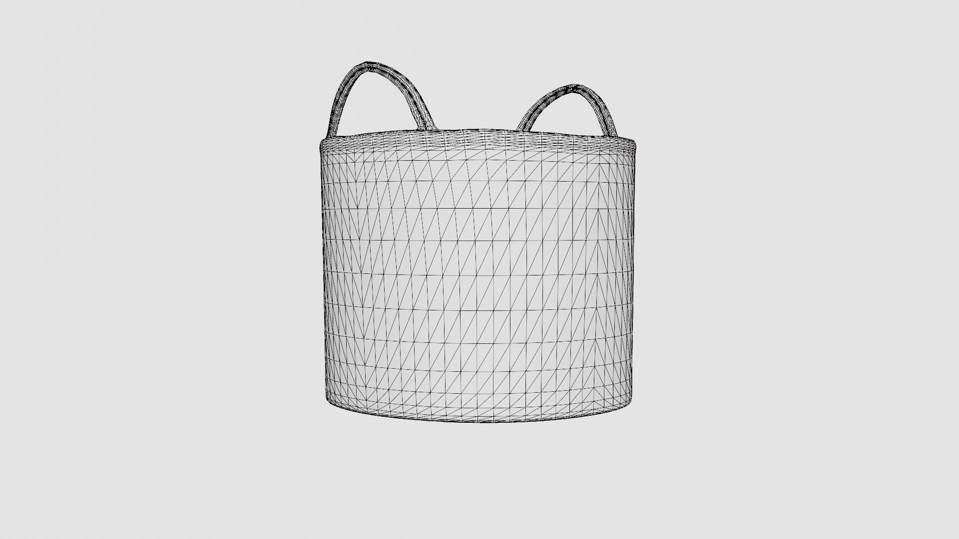 Sturdy Storage Basket 3D Model - TurboSquid 2246299