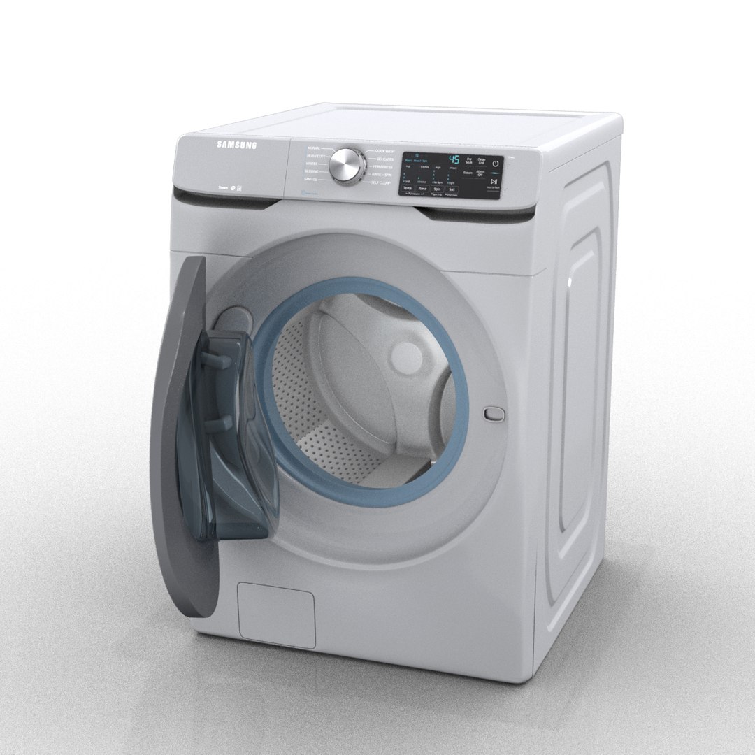 3D Model Samsung Smart Washer - TurboSquid 1617298
