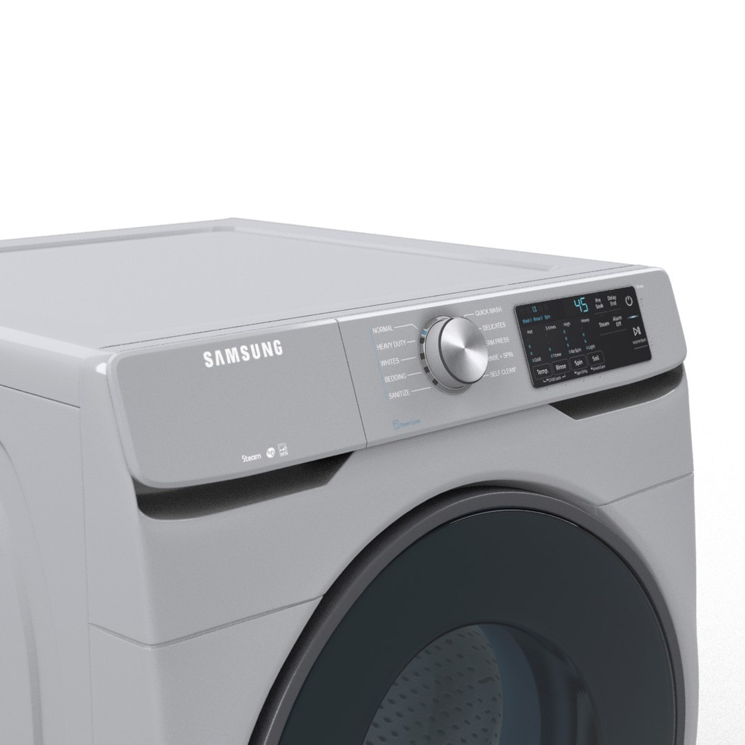 3D Model Samsung Smart Washer - TurboSquid 1617298