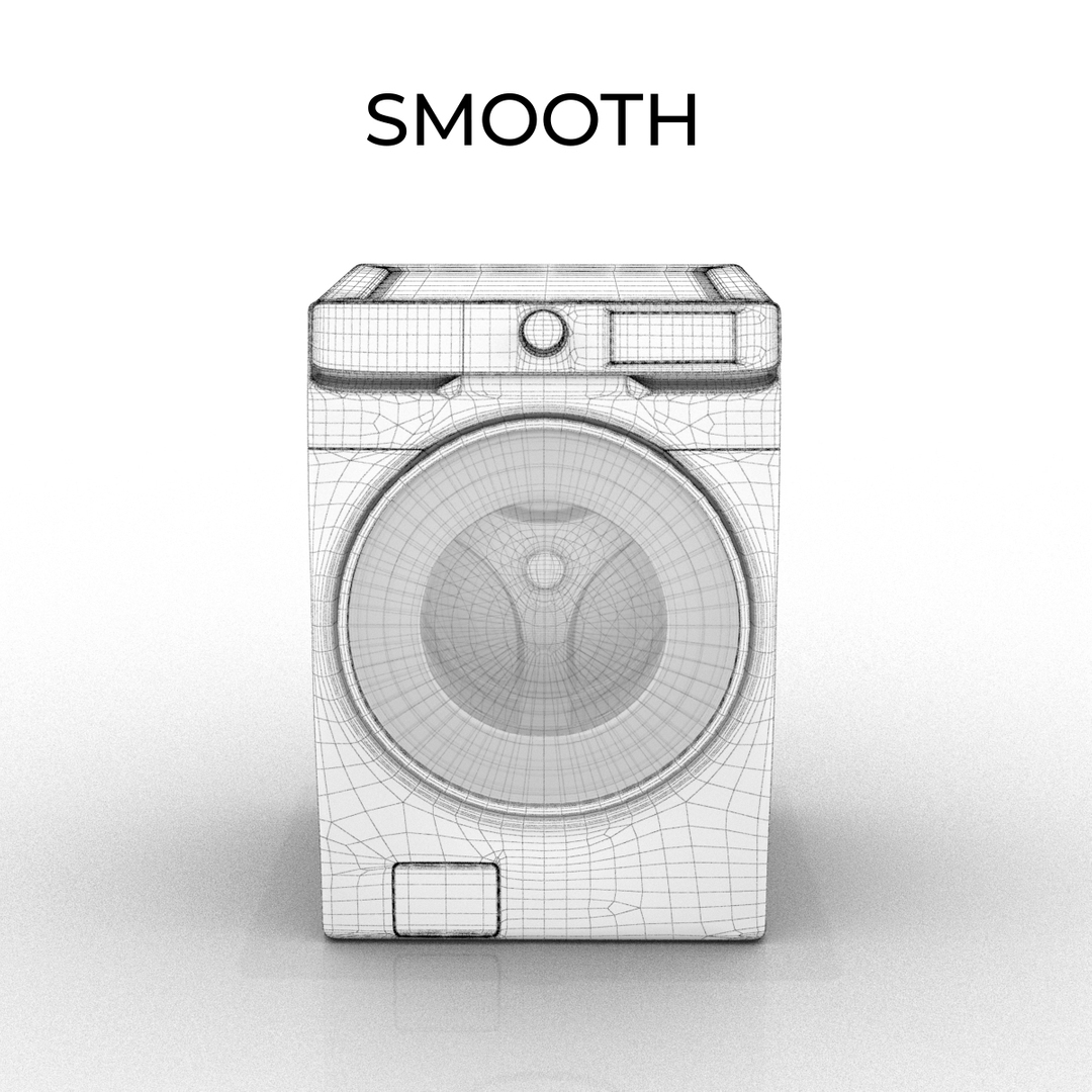 3D Model Samsung Smart Washer - TurboSquid 1617298