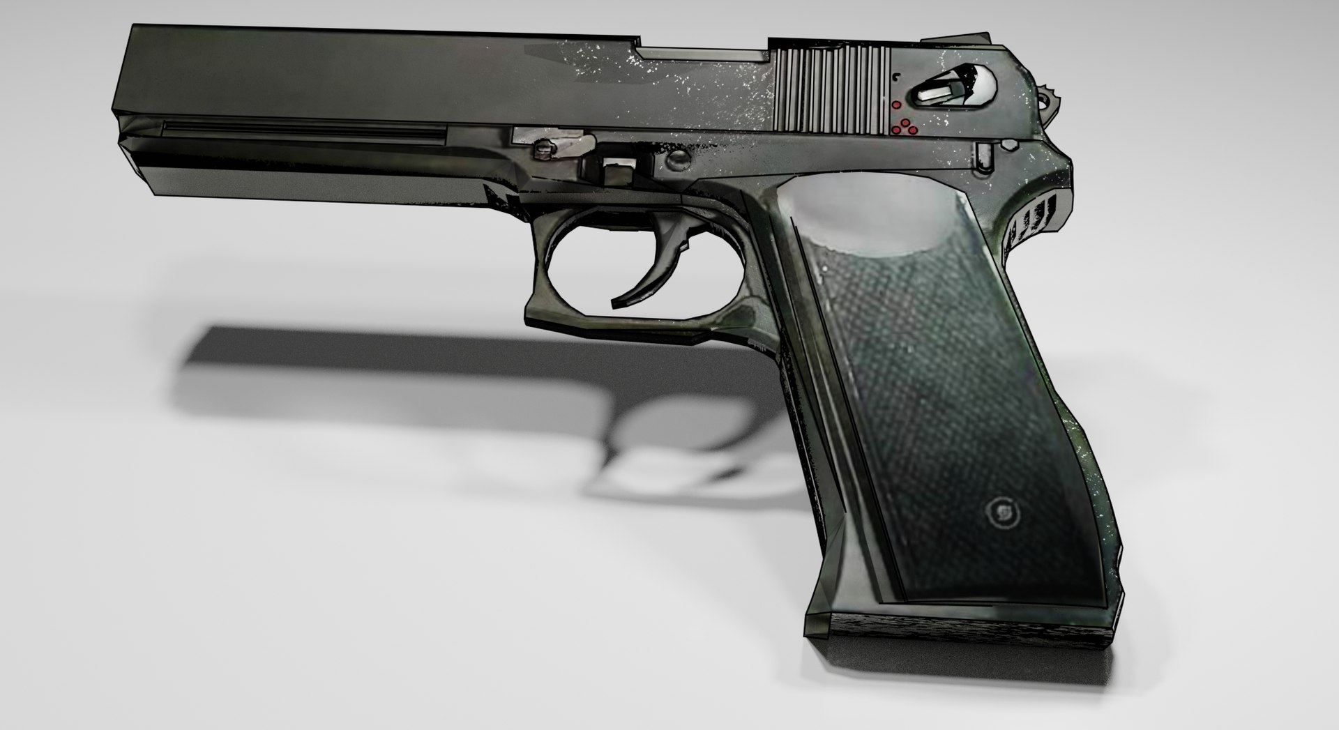 3D OTs-33 Pernach Pistol Model - TurboSquid 1987026