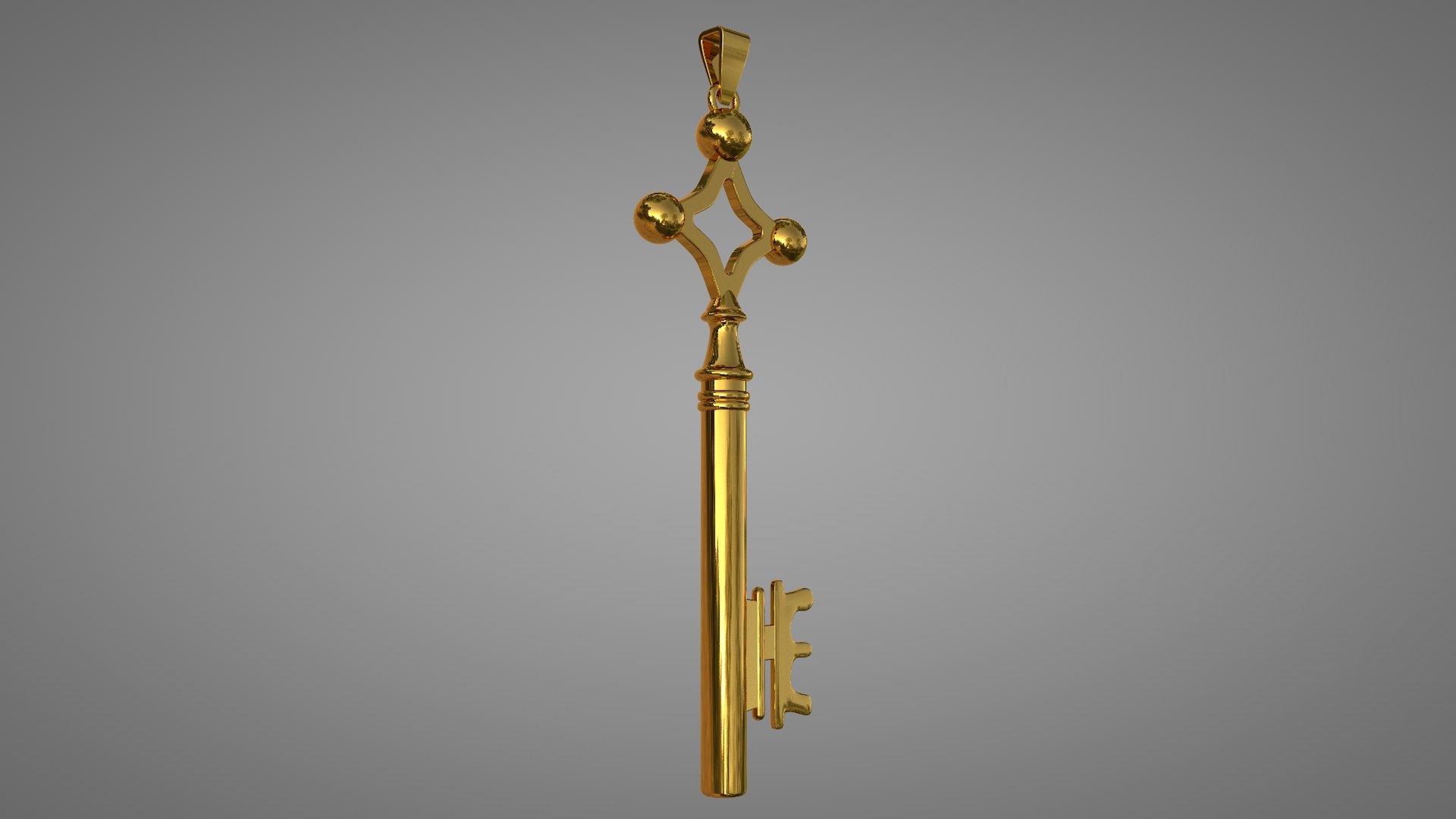 Key - Attack on Titan 3D model - TurboSquid 1727470