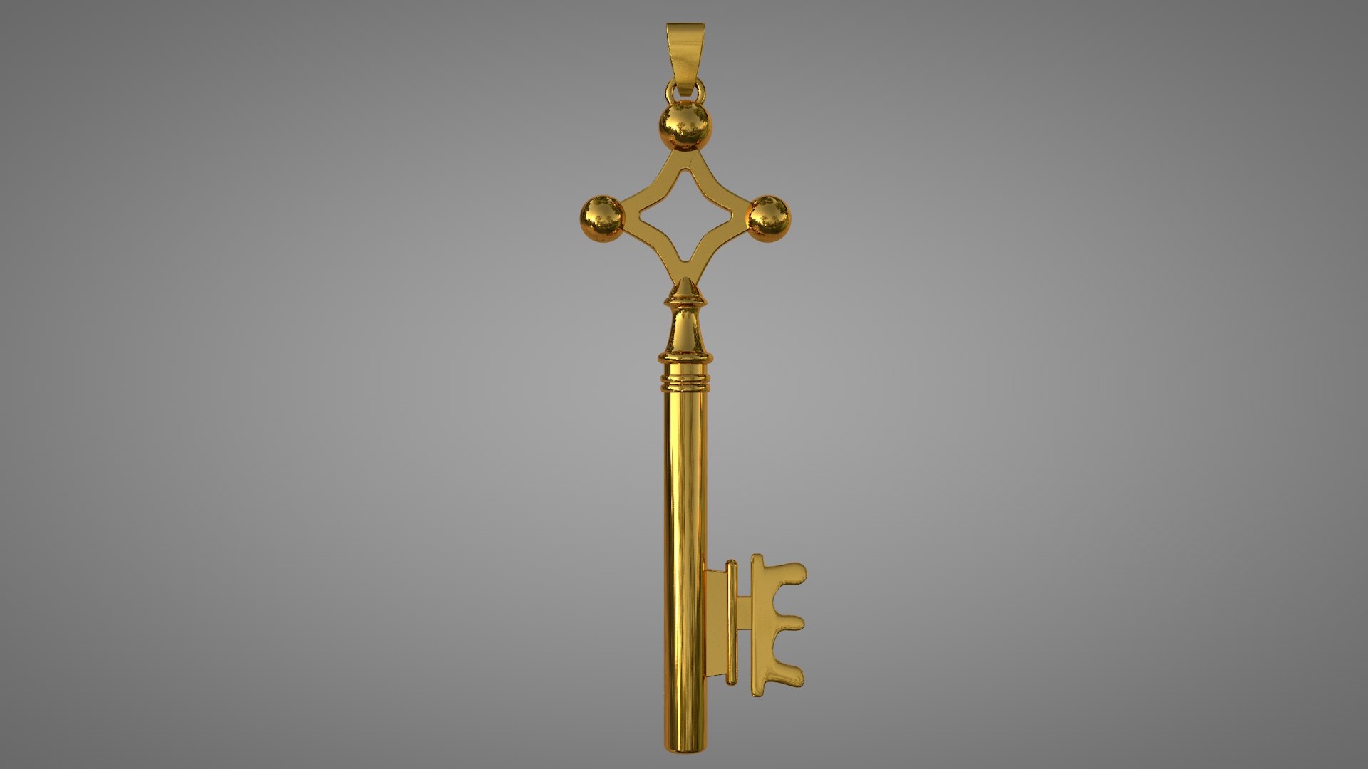 Key - Attack on Titan 3D model - TurboSquid 1727470