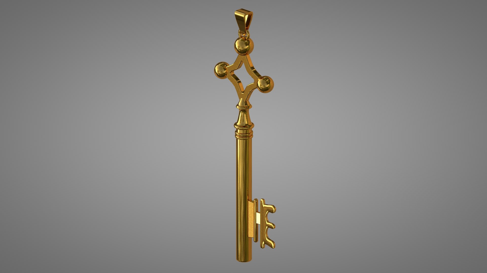 Key - Attack on Titan 3D model - TurboSquid 1727470