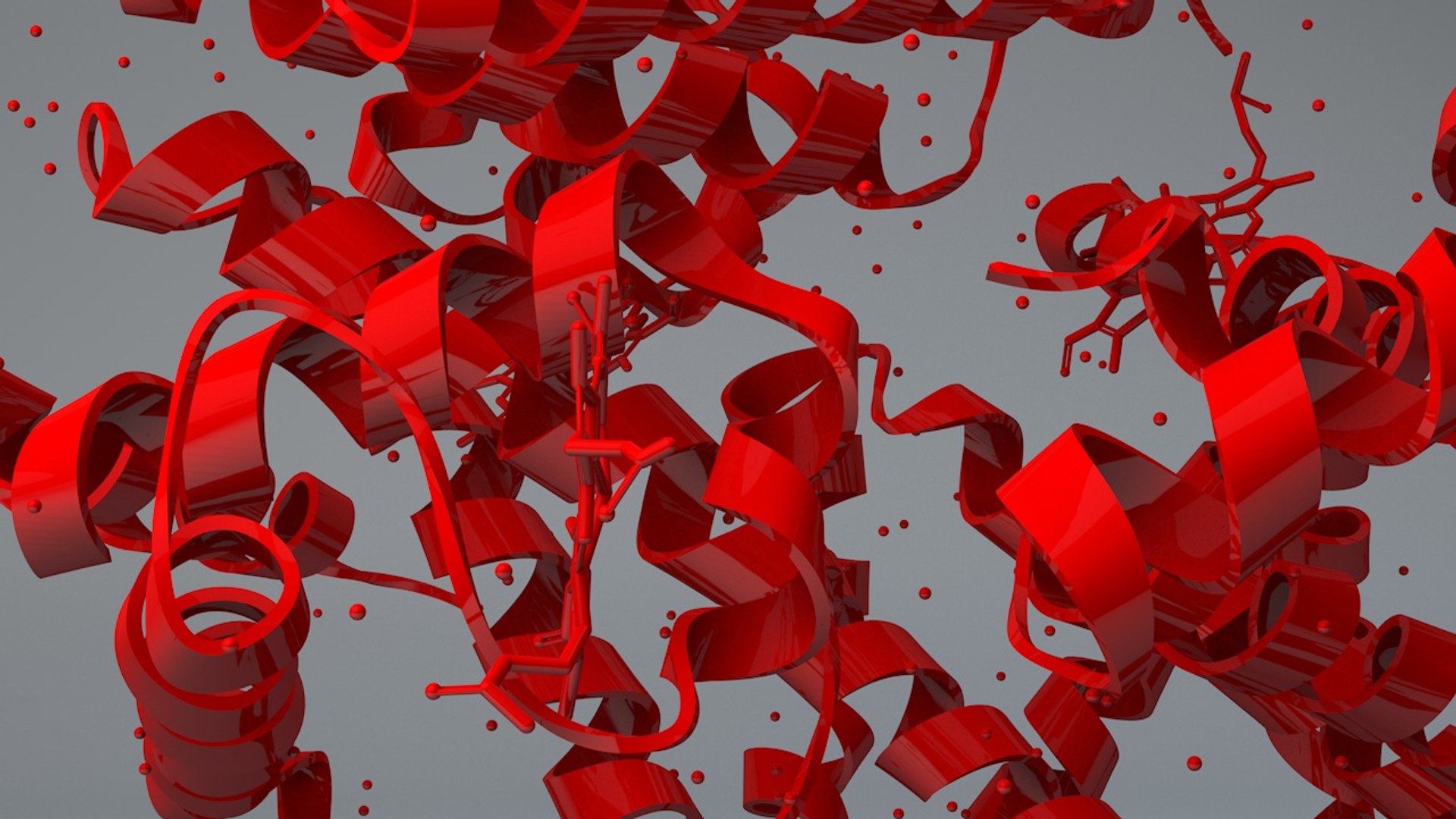 Scientific Hemoglobin Structure 3D Model - TurboSquid 1156055