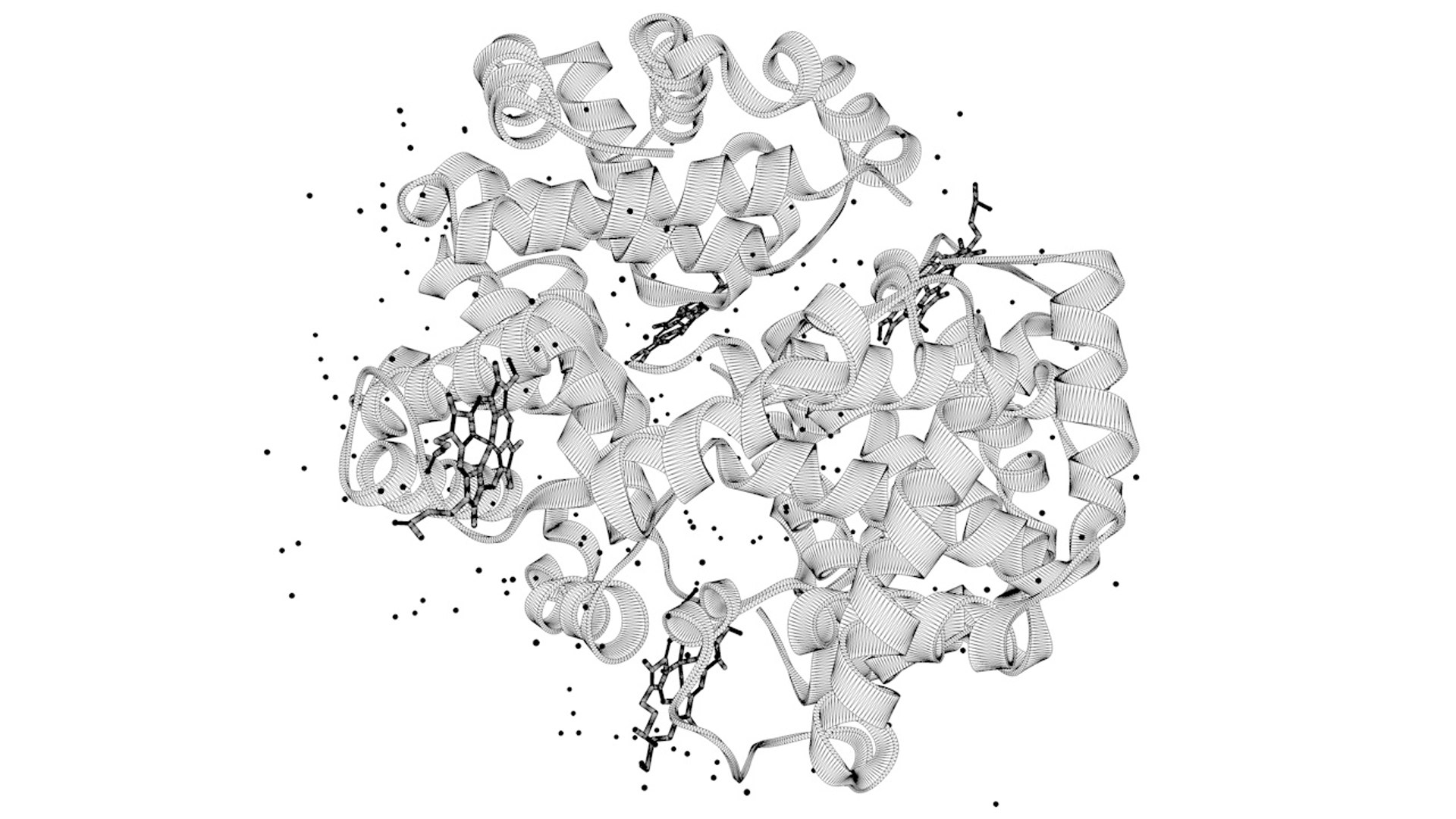 Scientific Hemoglobin Structure 3D Model - TurboSquid 1156055