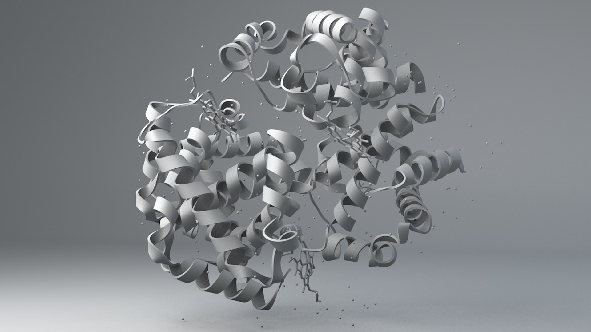 Scientific Hemoglobin Structure 3D Model - TurboSquid 1156055
