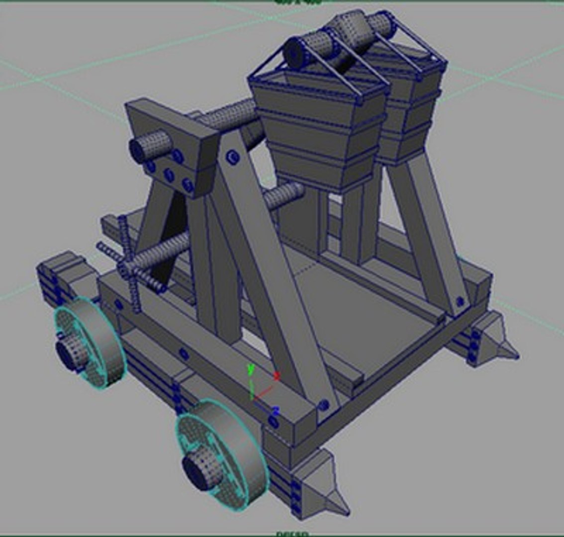 Trebuchet 3d Model