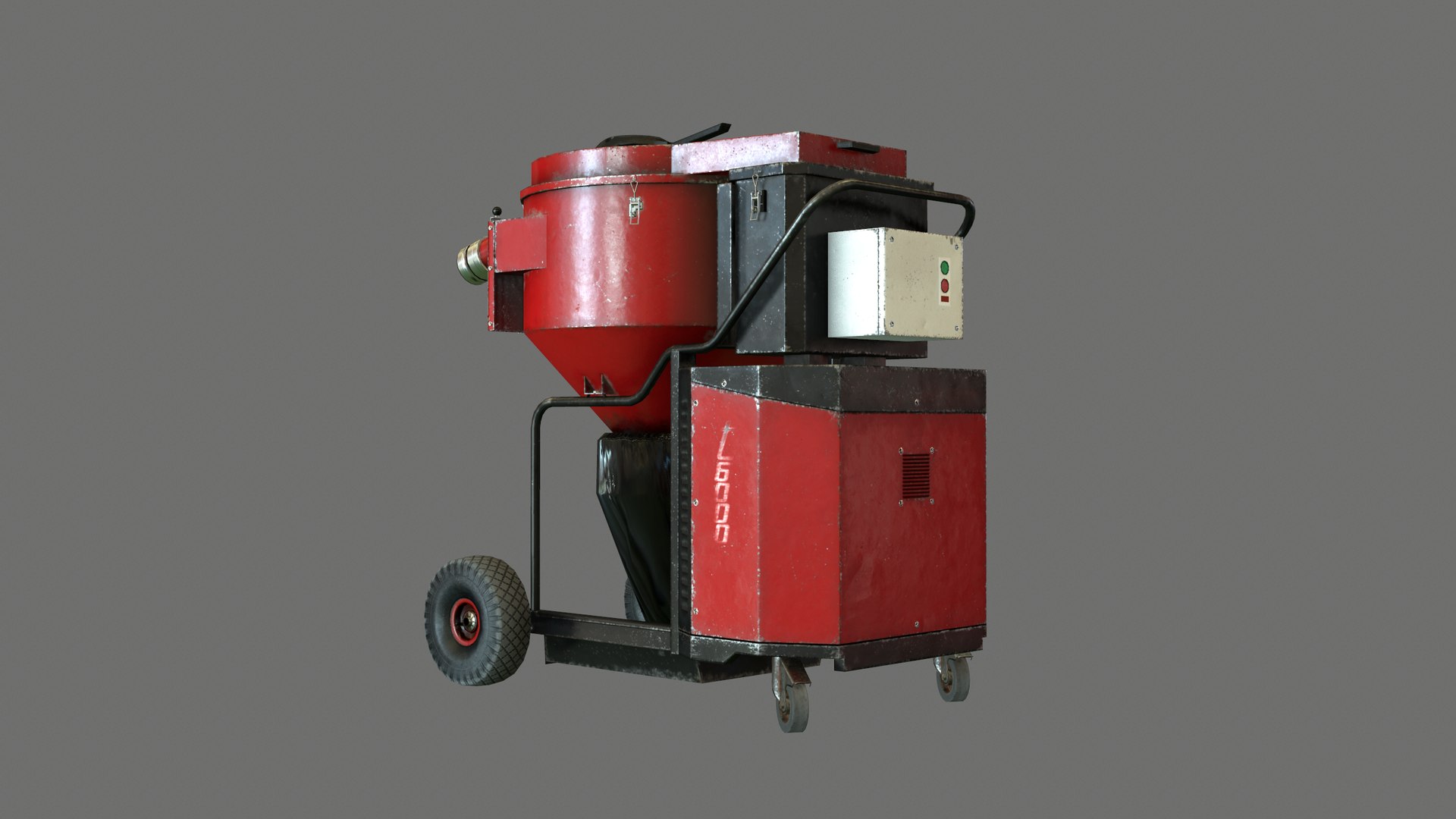 Industrial Vacuum Cleaner 3D Model - TurboSquid 1628029