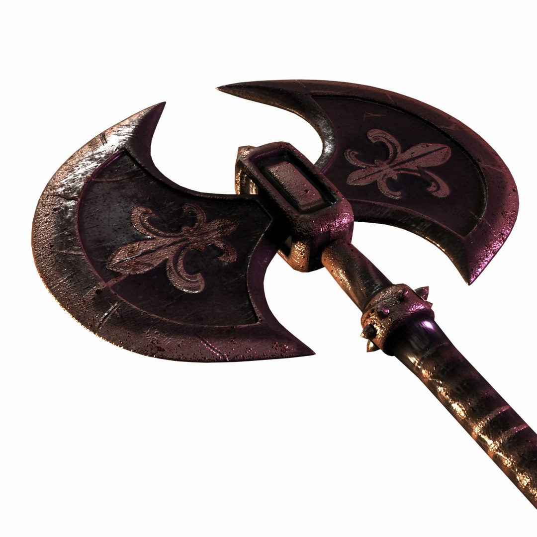 Max Axe Weapon Battleaxe