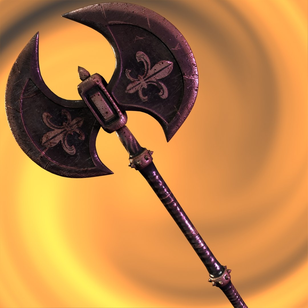 Max Axe Weapon Battleaxe