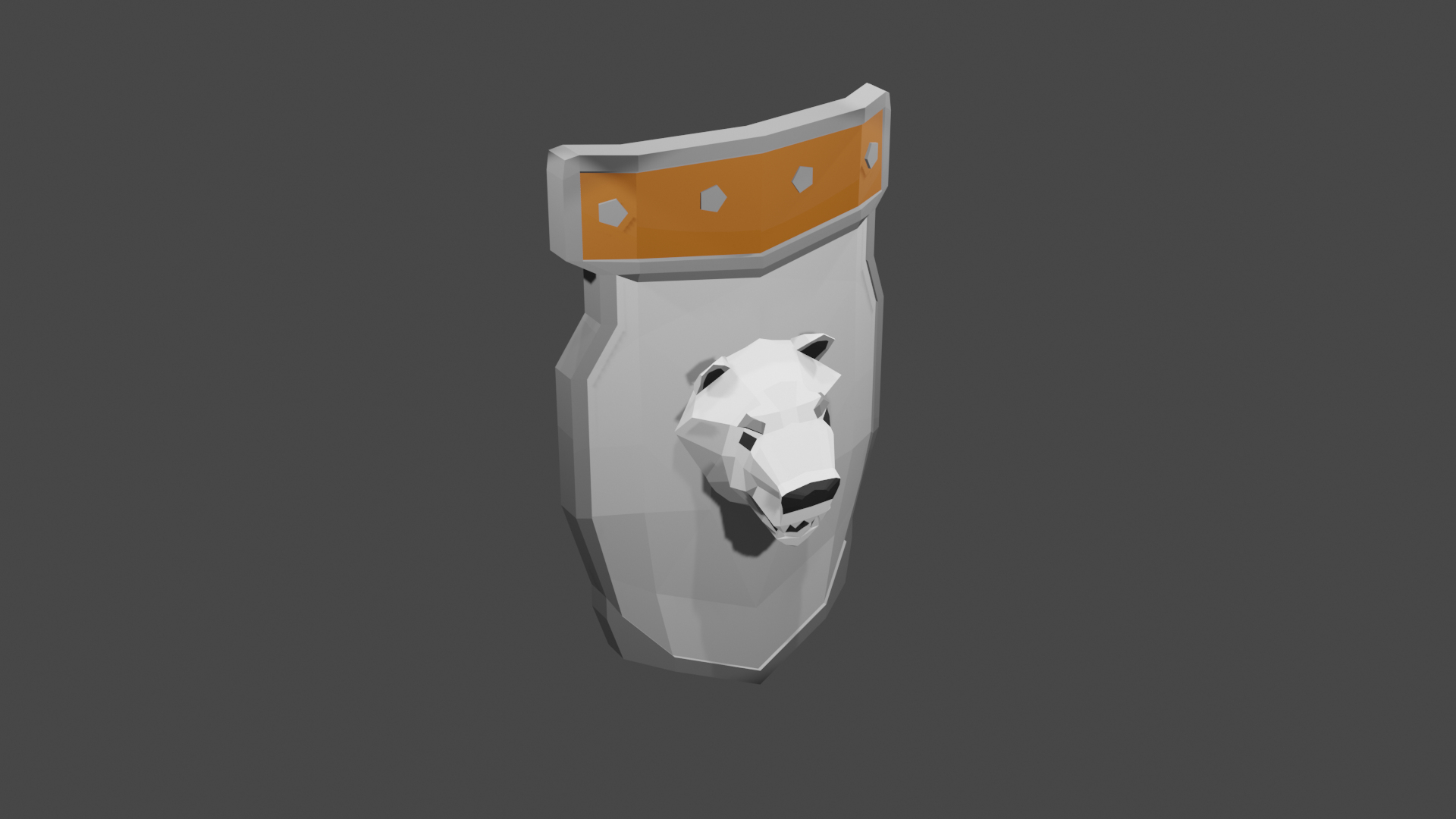 3D 3D LOW POLY Berserk Shield model - TurboSquid 2133022