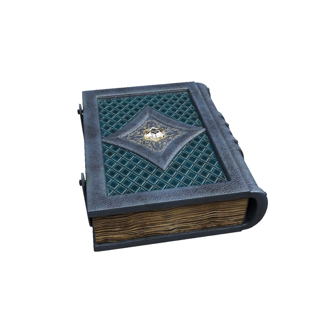 3D Model Old Spell Book - TurboSquid 1420348