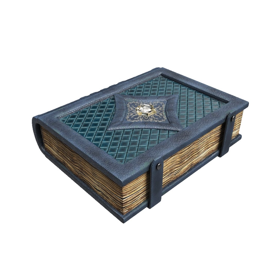3D Model Old Spell Book - TurboSquid 1420348